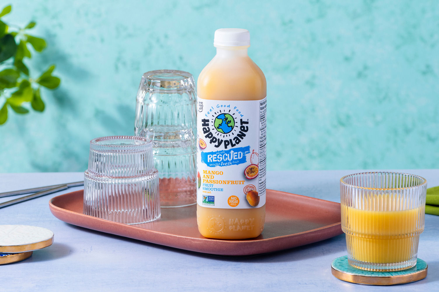 Tropical Mango and Passionfruit Smoothie Recipe | HelloFresh