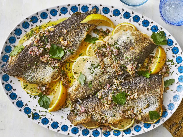 Buttery Trout Meunière with Nutty Rice Recipe | HelloFresh