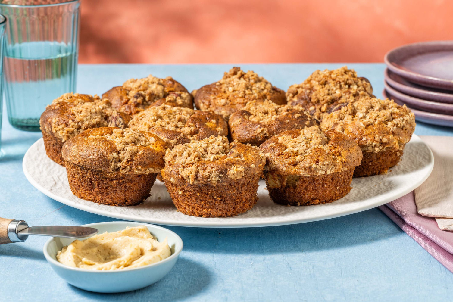Muffins à la croustade aux pommes Recette | HelloFresh