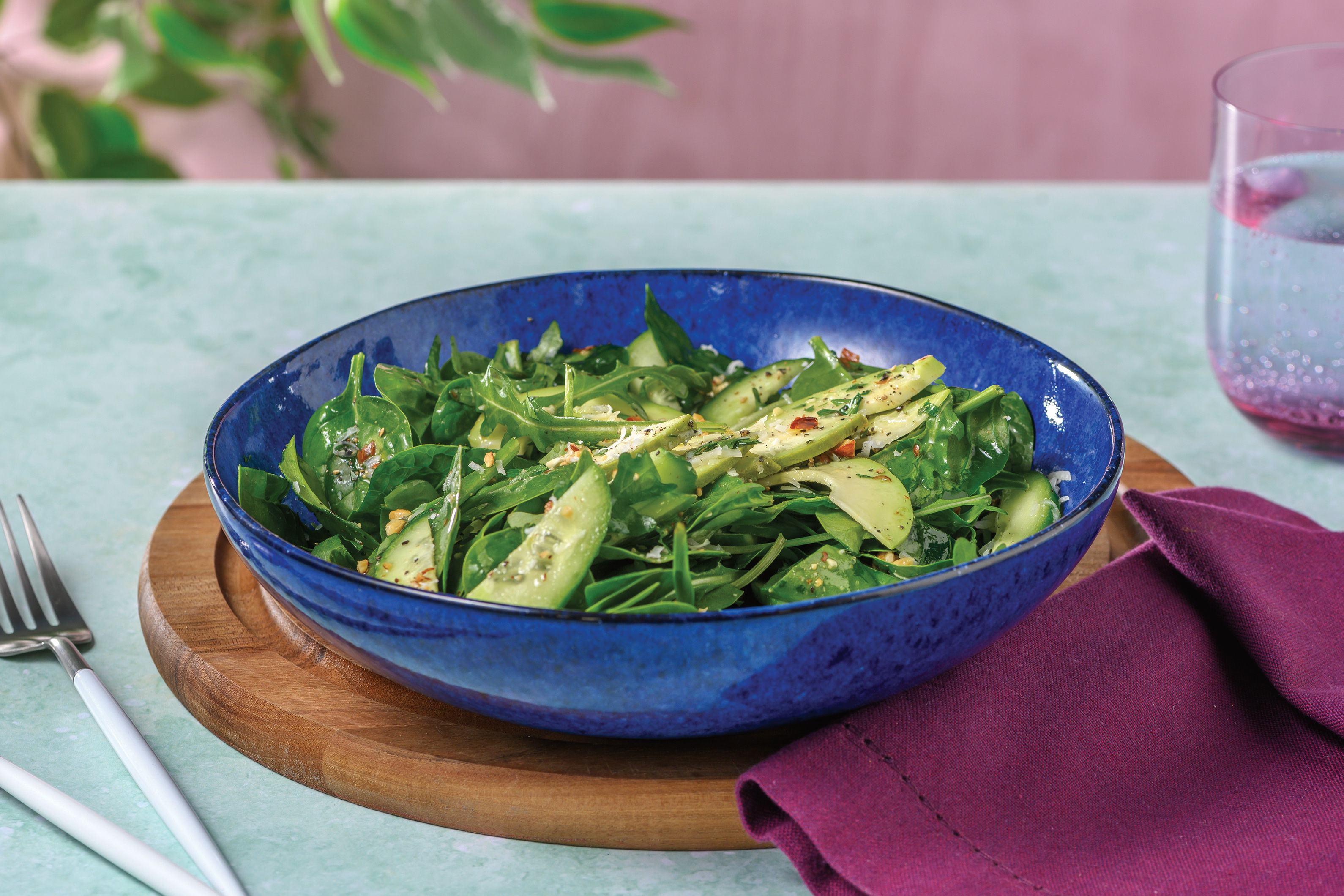 Tomato, Cucumber & Rocket Salad Recipe | HelloFresh
