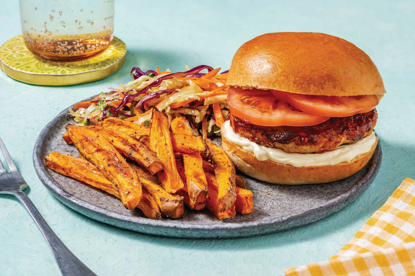 Asian-Style Pork Burger Recipe | HelloFresh