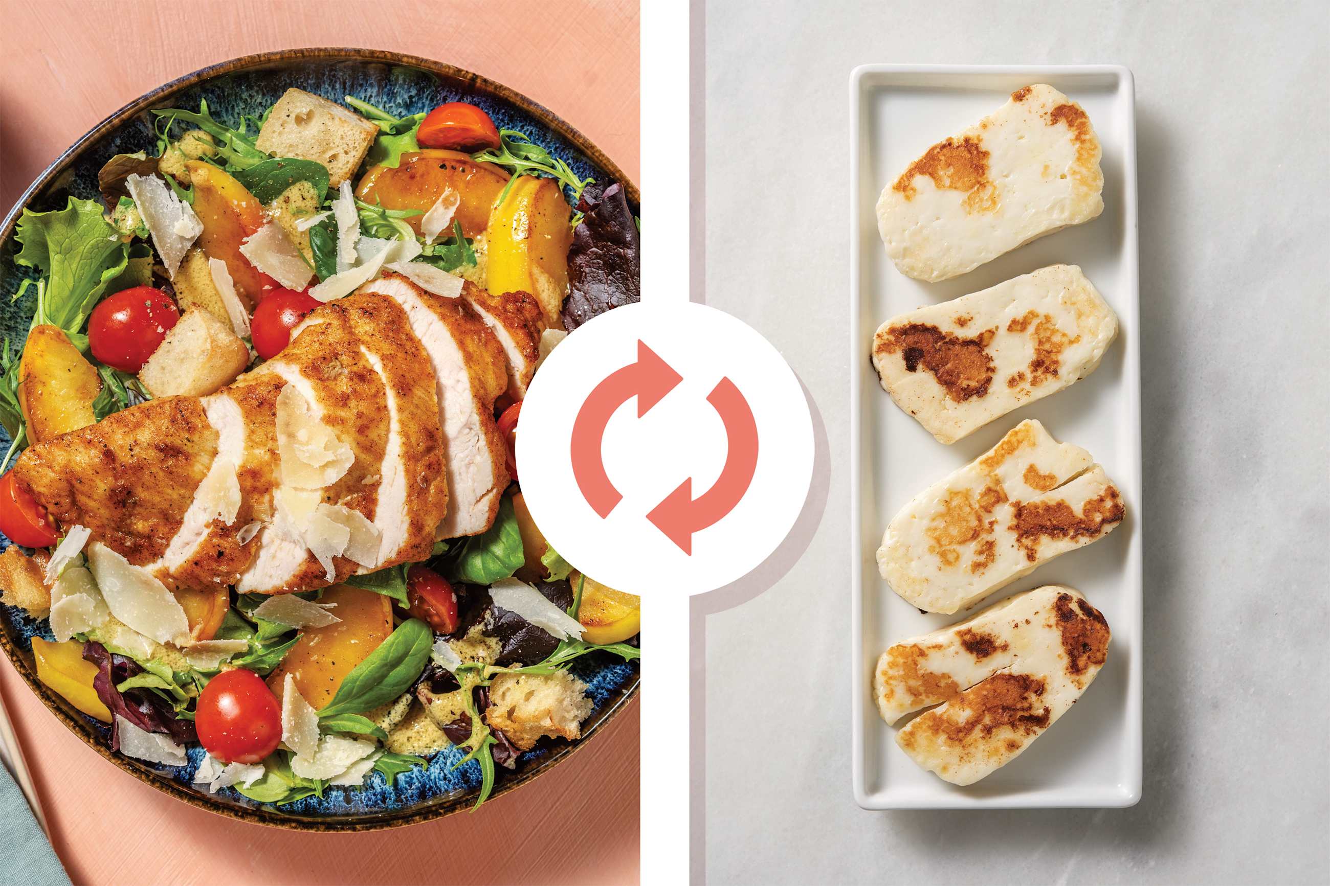 Aussie Haloumi & Caramelised Pear Salad Recipe | HelloFresh