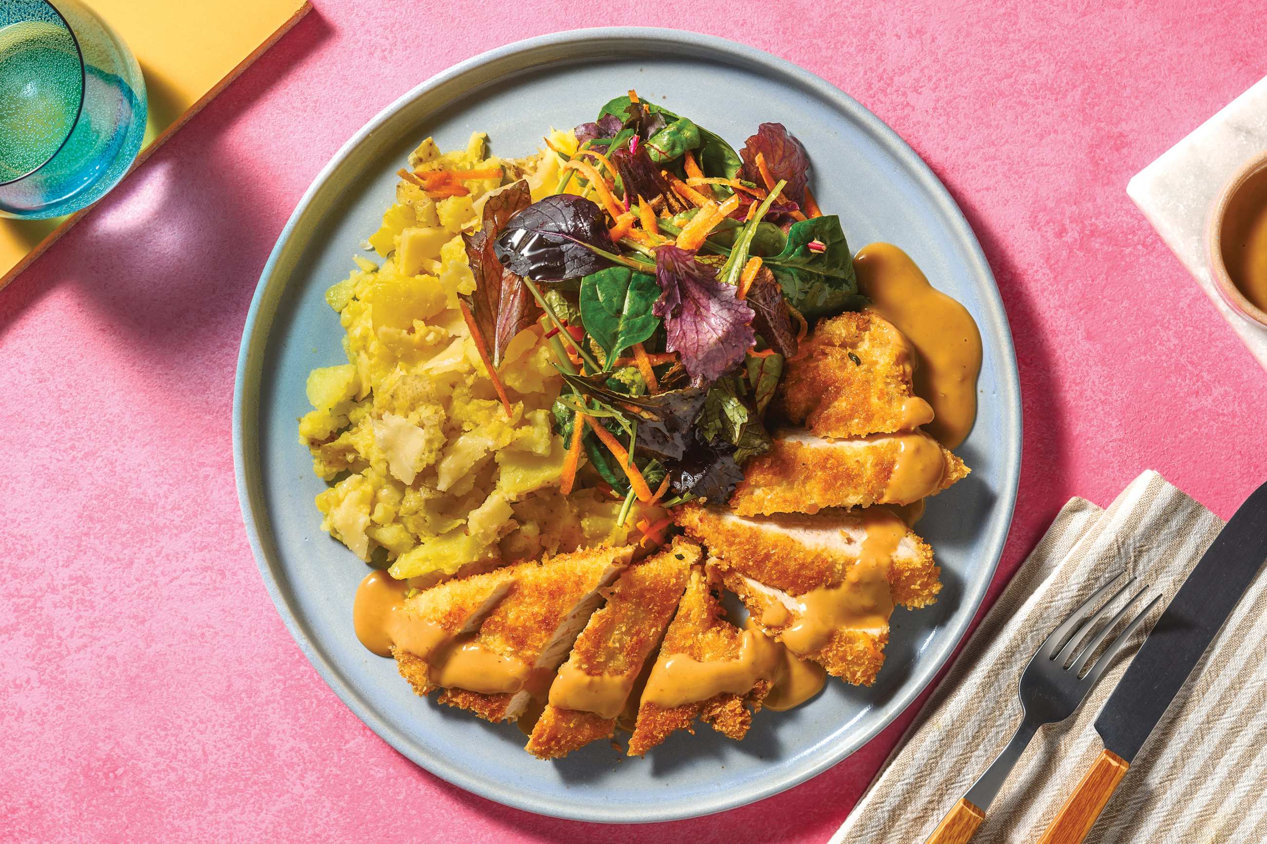 Aussie Pork Schnitzel & Gravy Recipe | HelloFresh