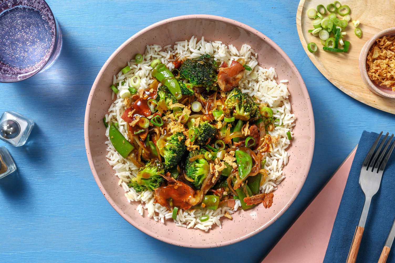 Bacon and Broccoli Stir-Fry Recipe | HelloFresh