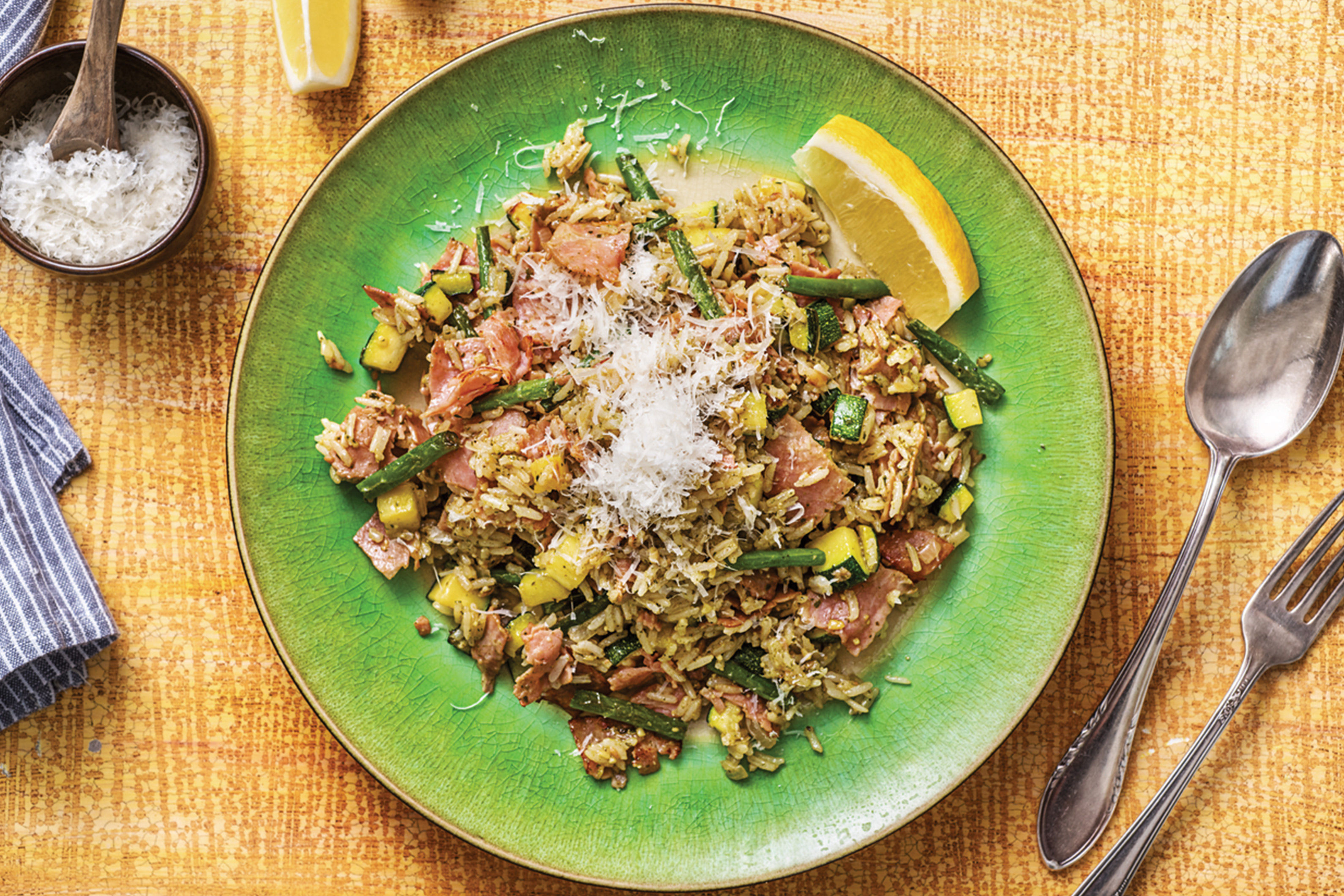 Bacon & Pecan-Basil Pilaf Recipe | HelloFresh