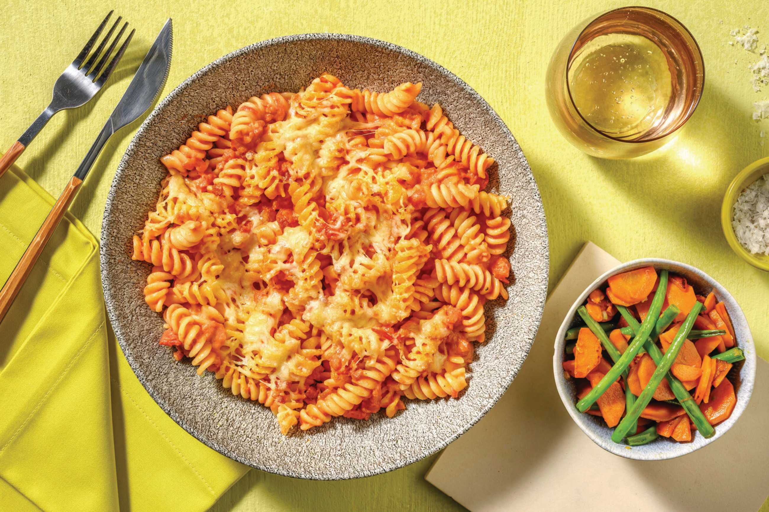 Bacon & Cheddar Pasta Bake Recipe | HelloFresh