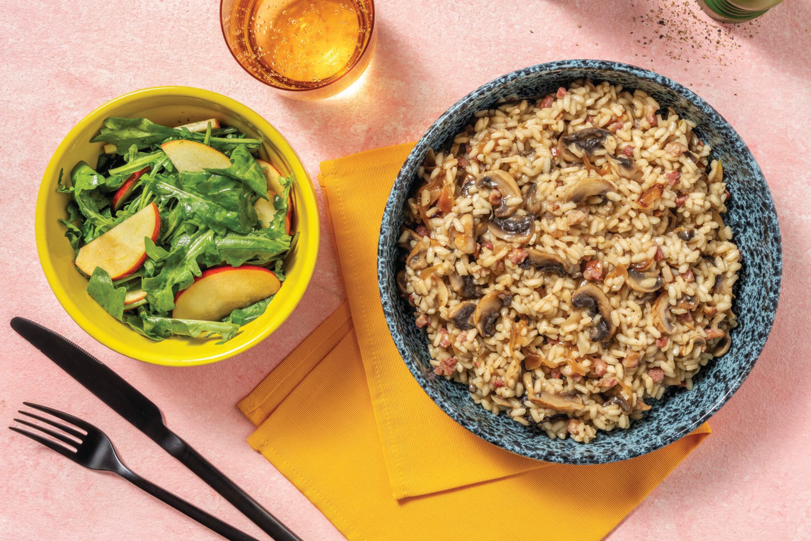 Plant-Based Mince & Mushroom Risotto Recipe | HelloFresh