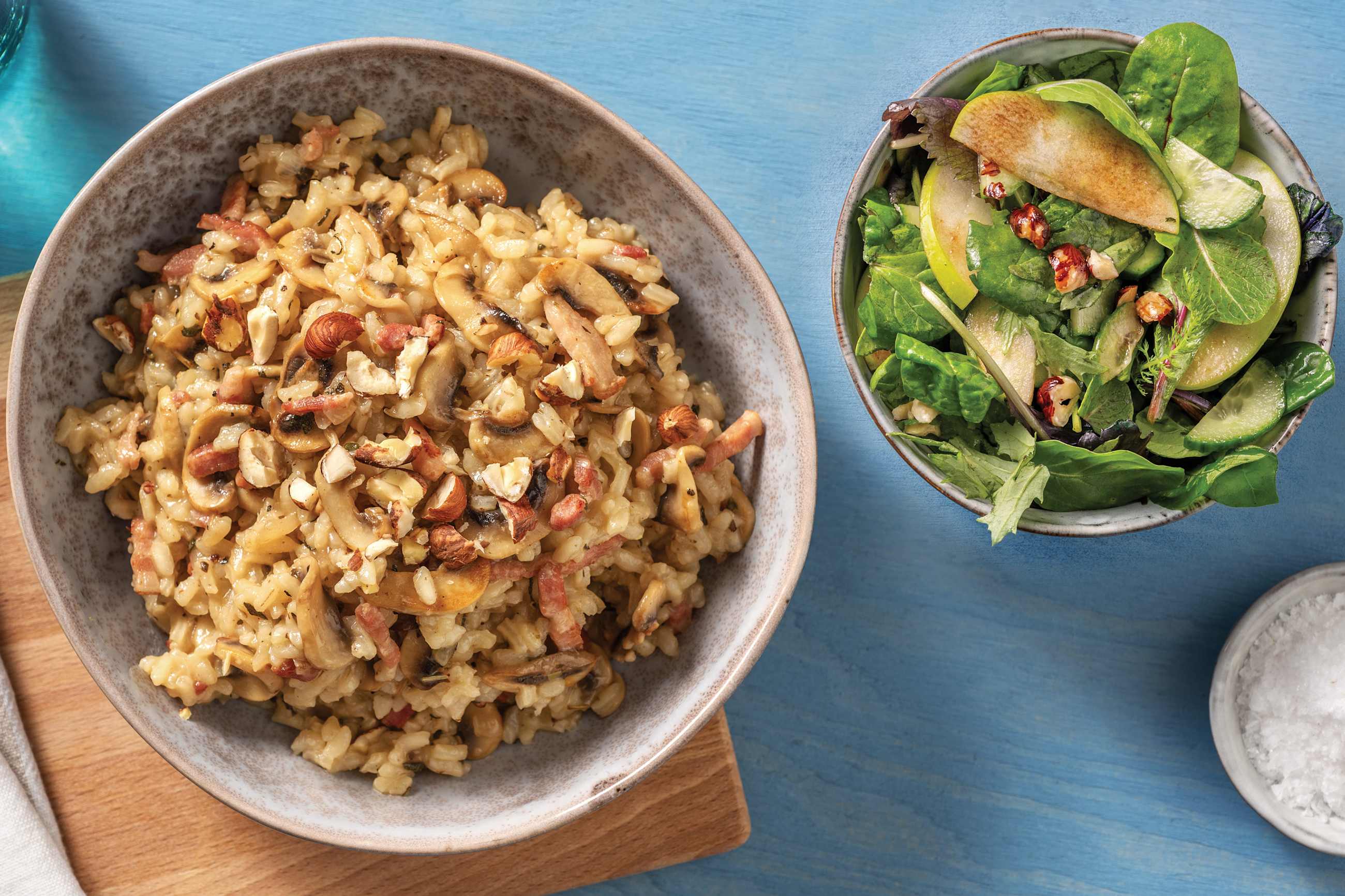 Bacon, Mushroom & Thyme Risotto Recipe | HelloFresh