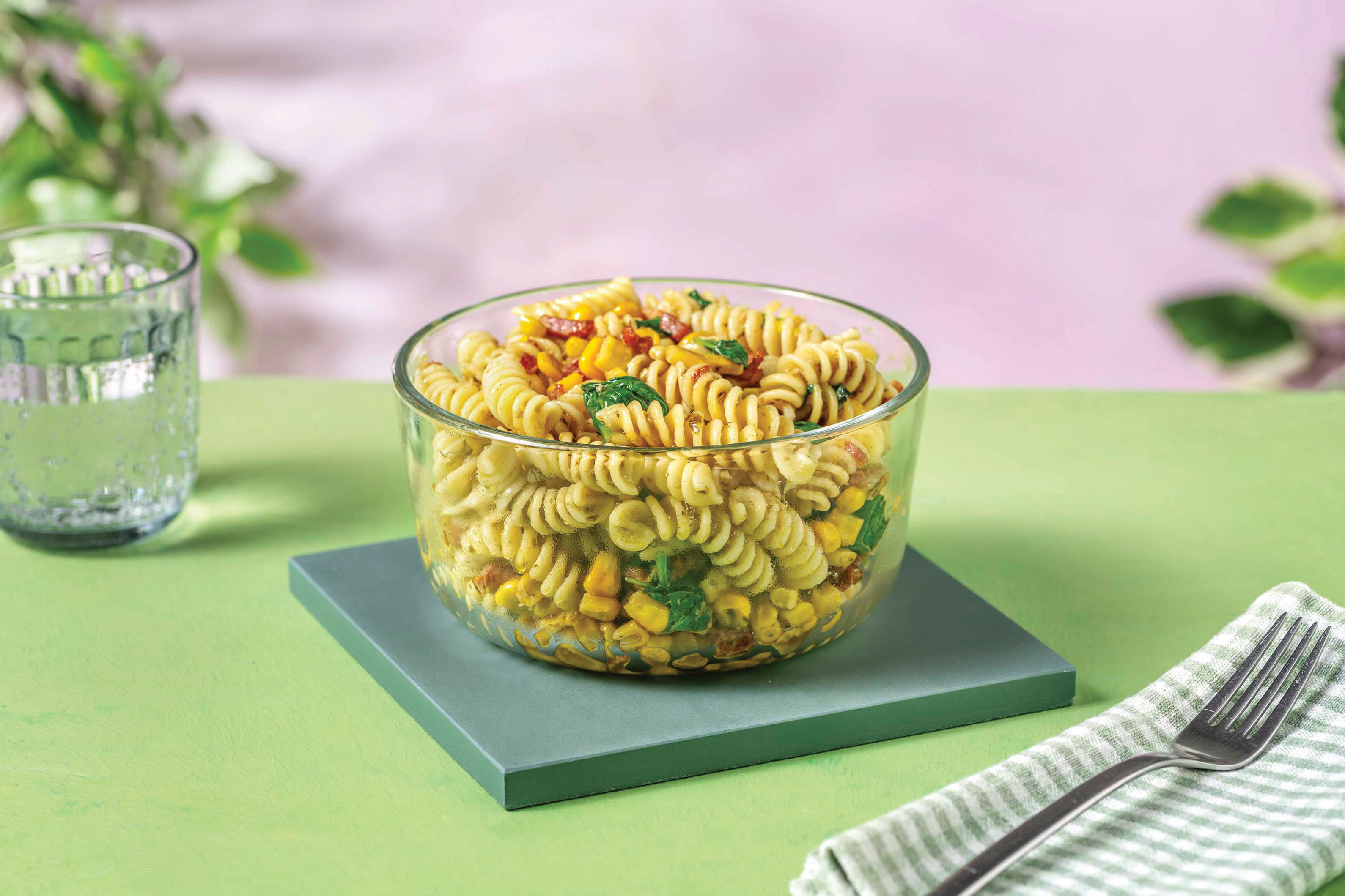 Bacon & Pesto Pasta Salad Recipe | HelloFresh