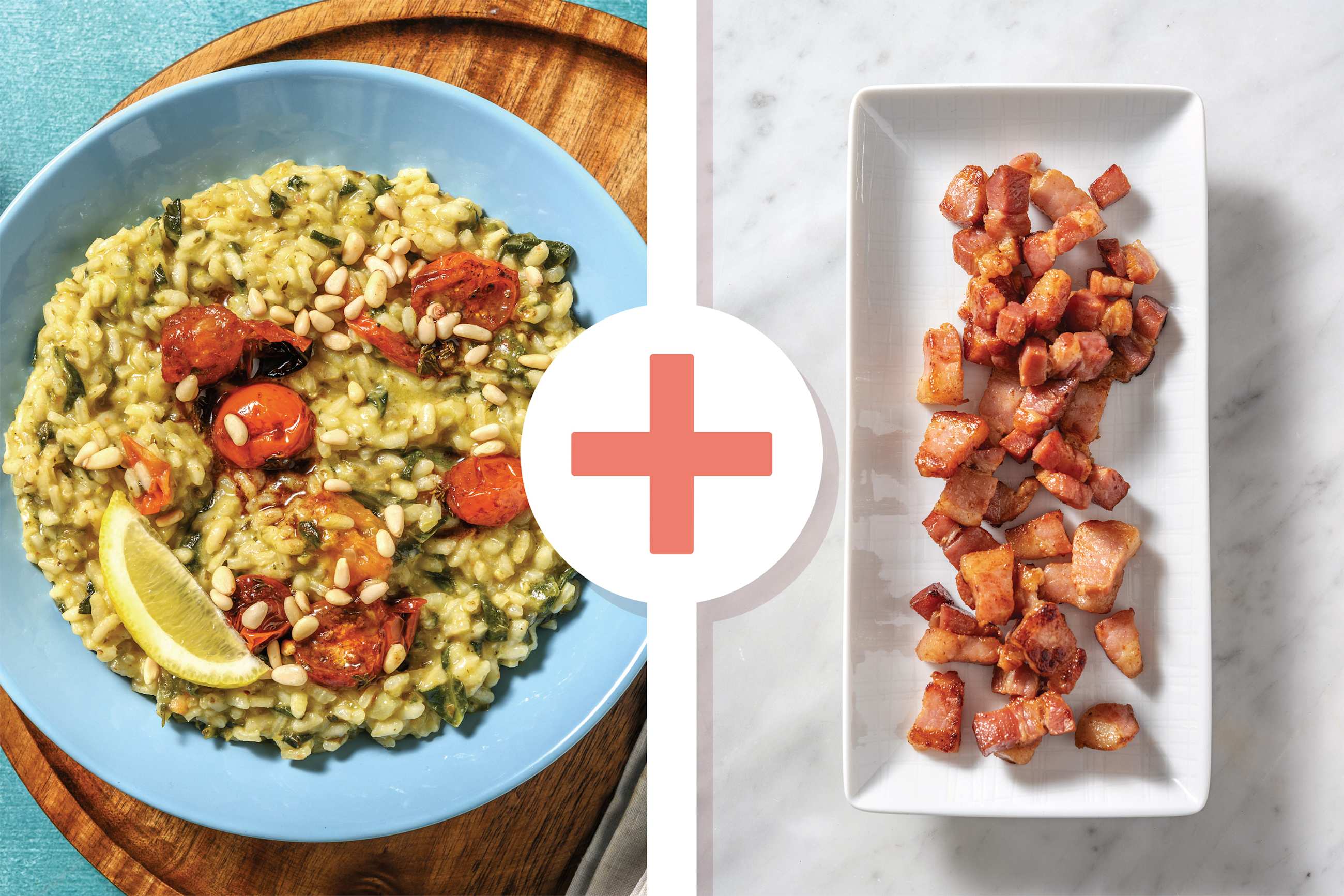 Baked Cherry Tomato & Bacon Risotto Recipe | HelloFresh