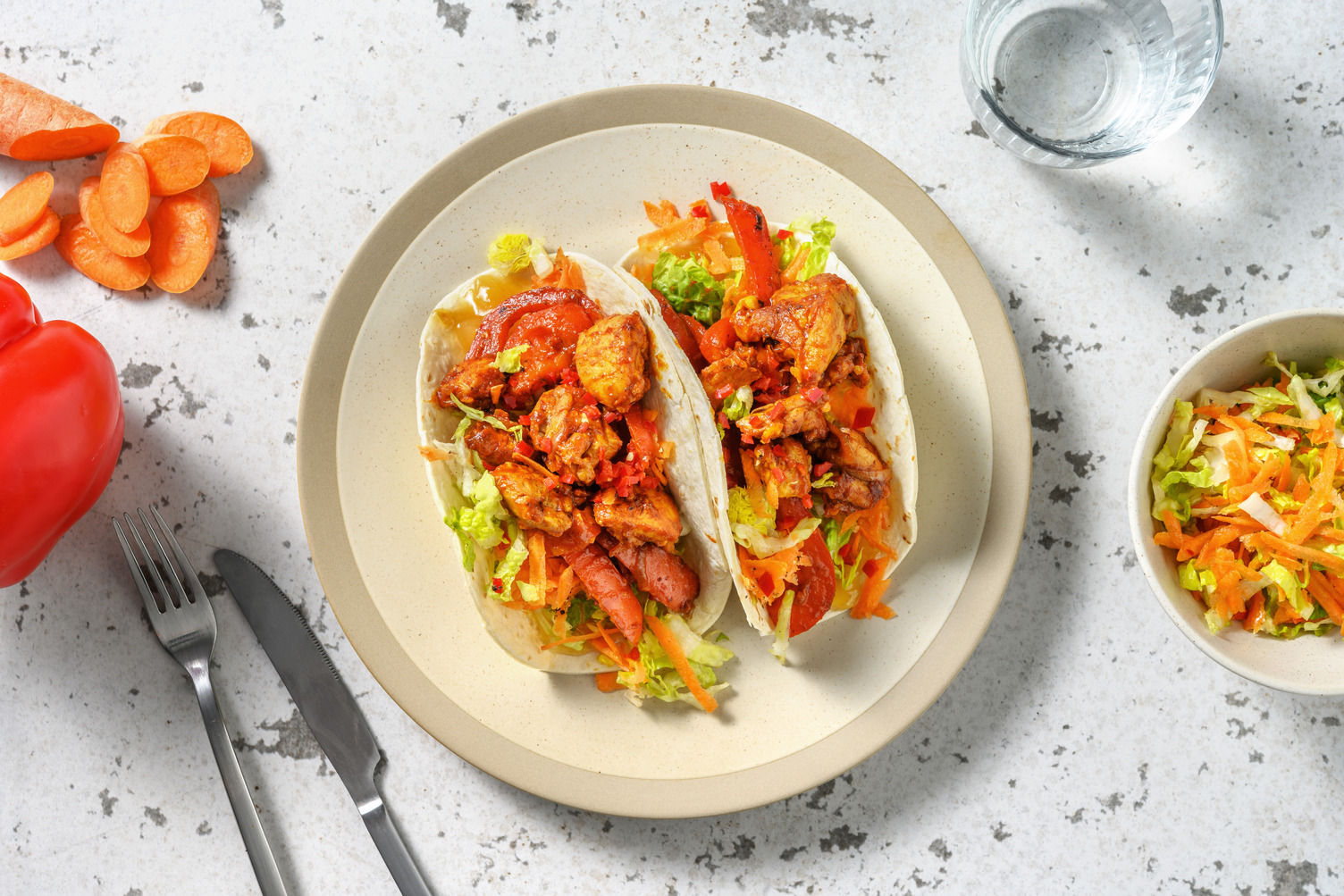 Balanced Mango Chicken Wraps Recipe | HelloFresh