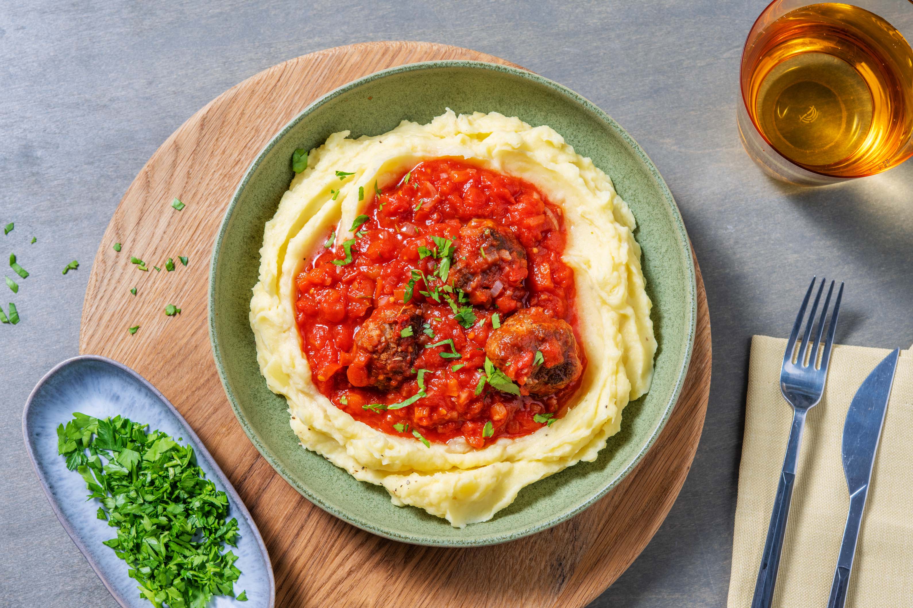 Balletjes in tomatensaus Recept | HelloFresh