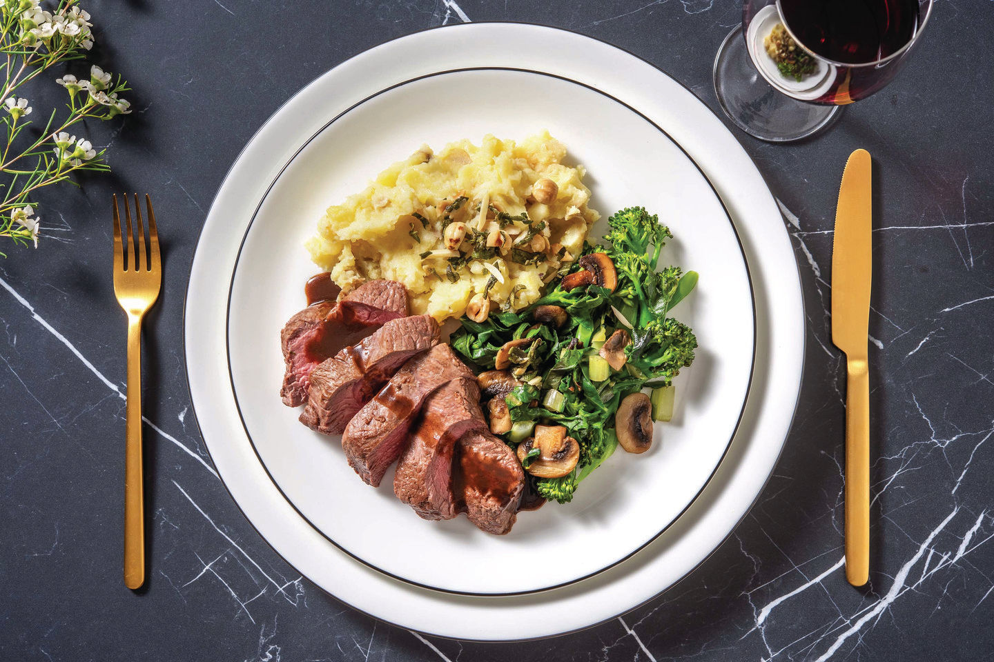 Balsamic-Glazed Venison Steak Recipe | HelloFresh