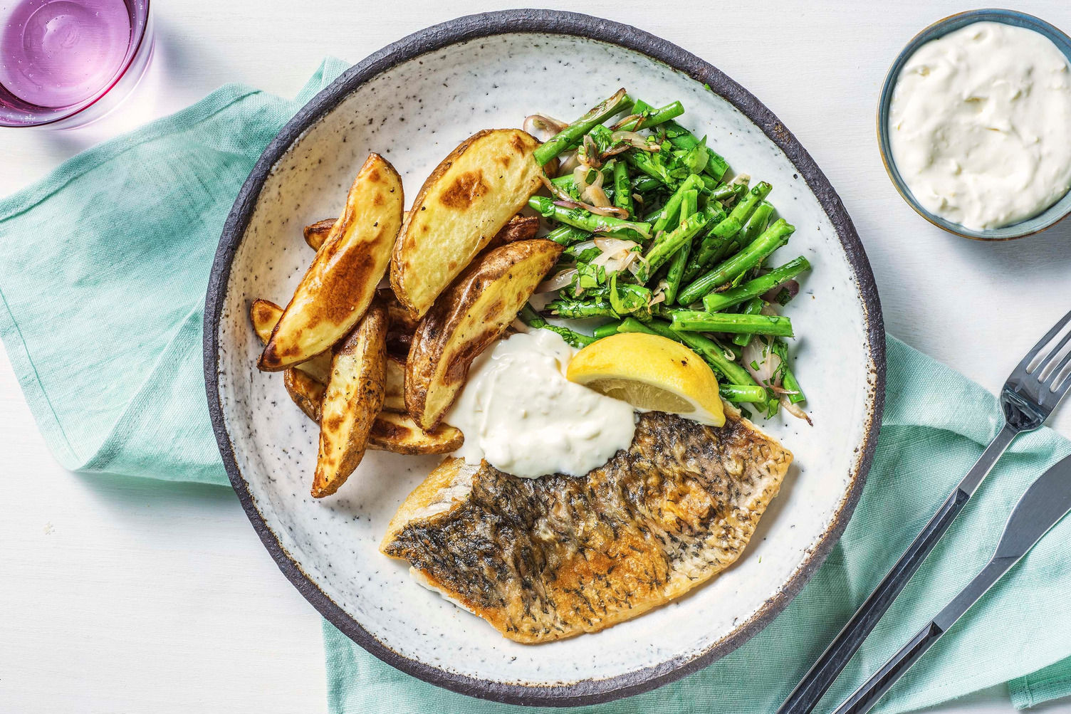Barramundi croustillant Recette | HelloFresh
