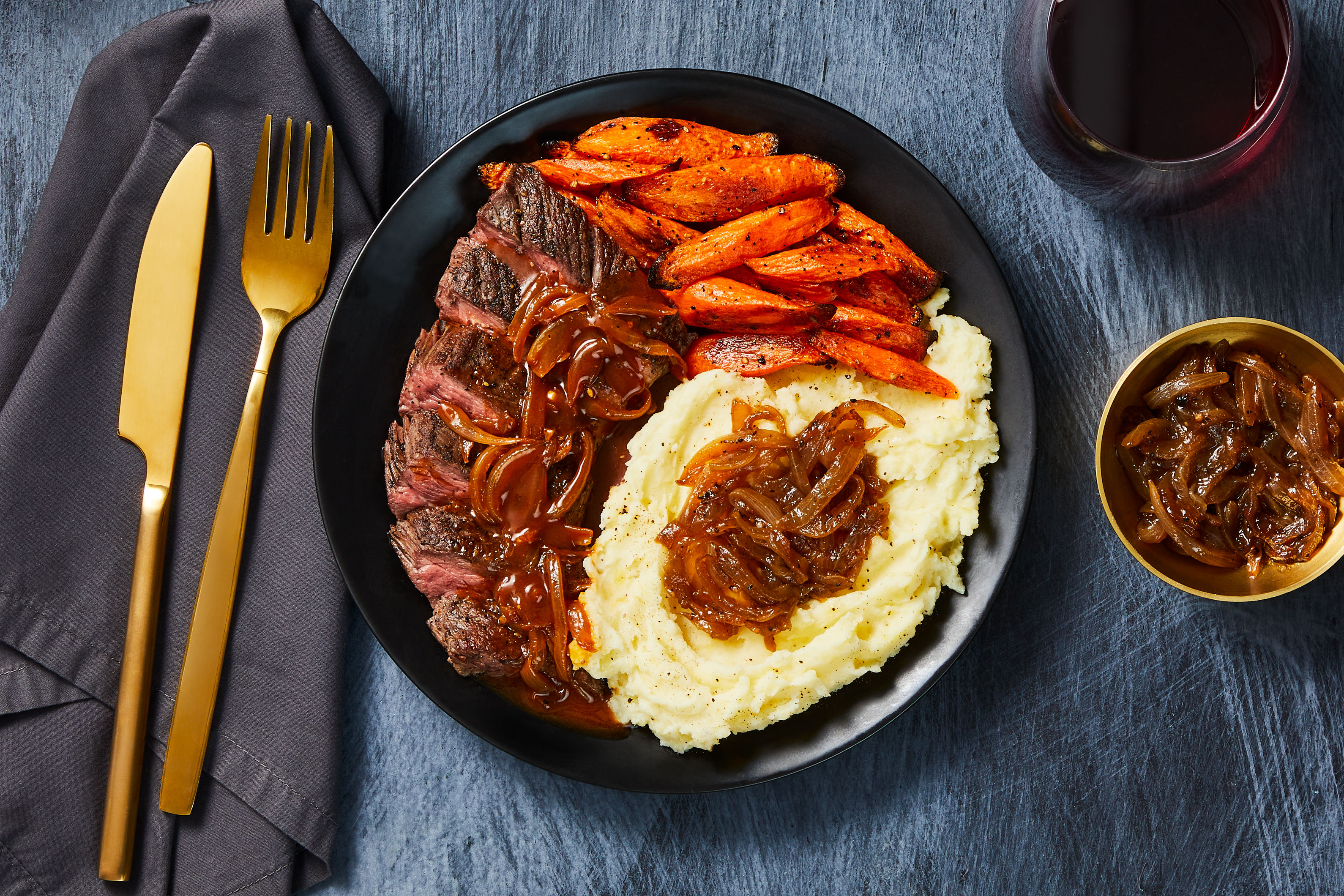 Bavette Steak with a Shallot Pan Sauce Recipe | HelloFresh