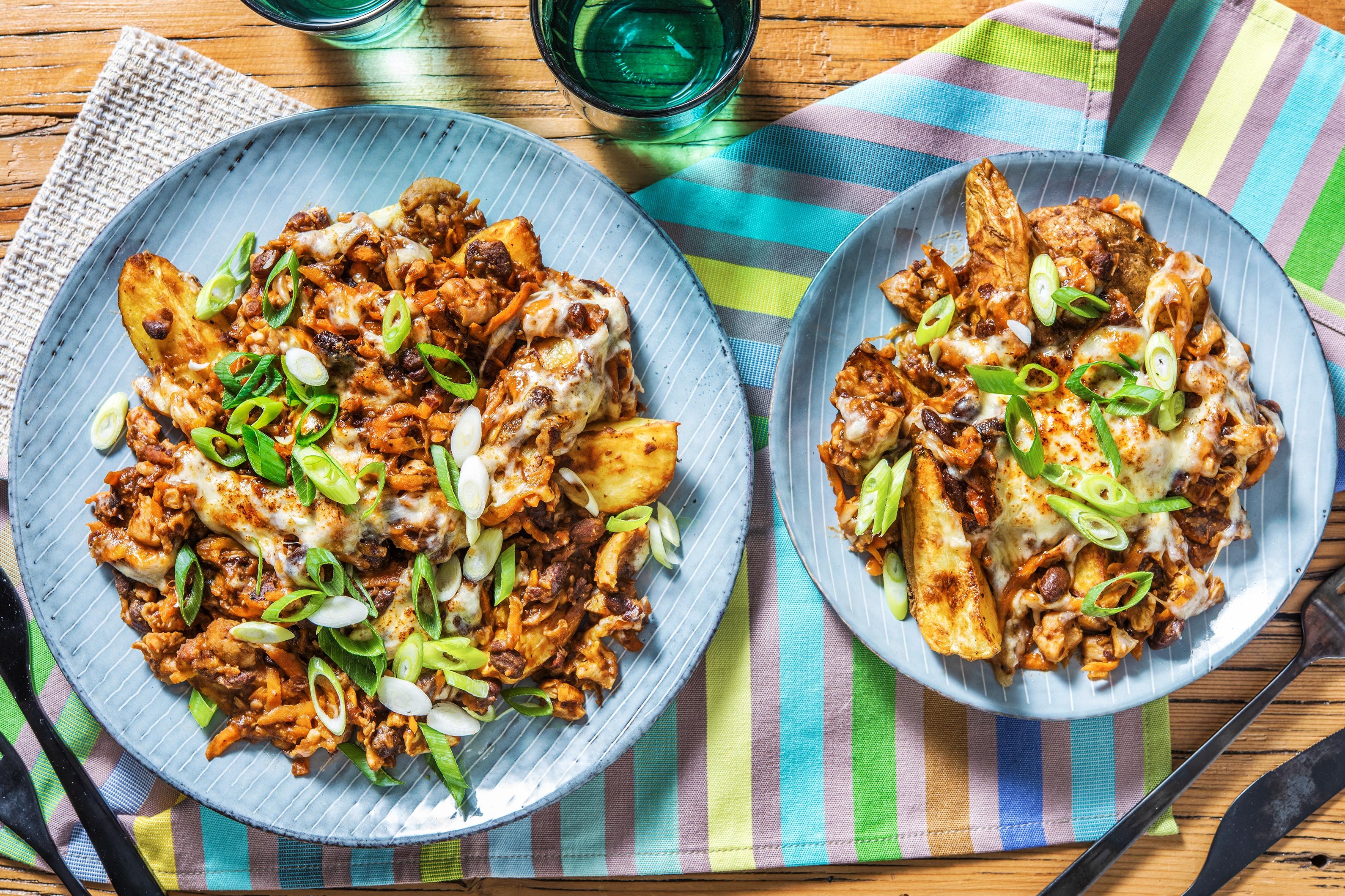 BBQ Chicken and Wedges Recipe | HelloFresh