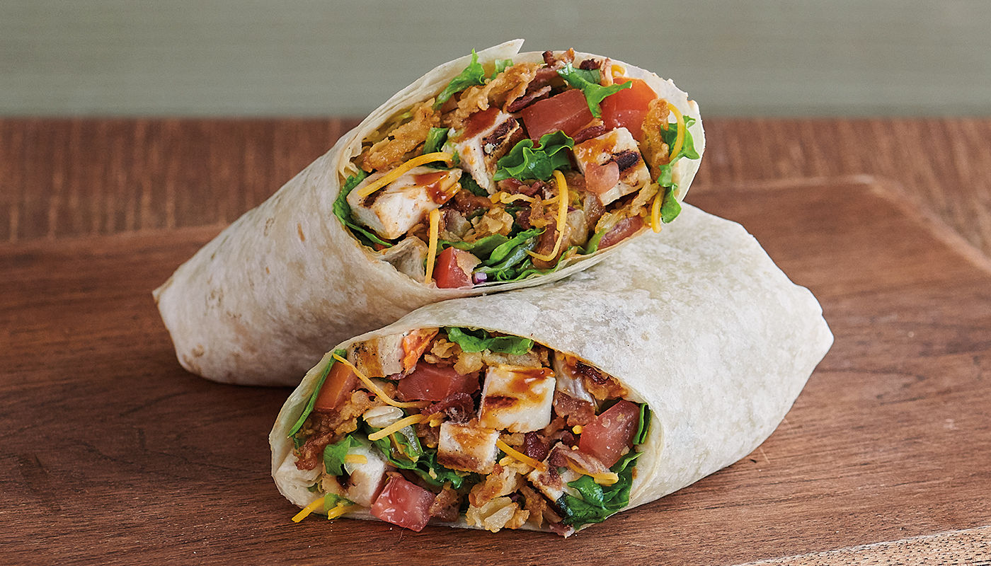 Cal Smart Hot-Honey Chicken Ranch Wraps Recipe | HelloFresh