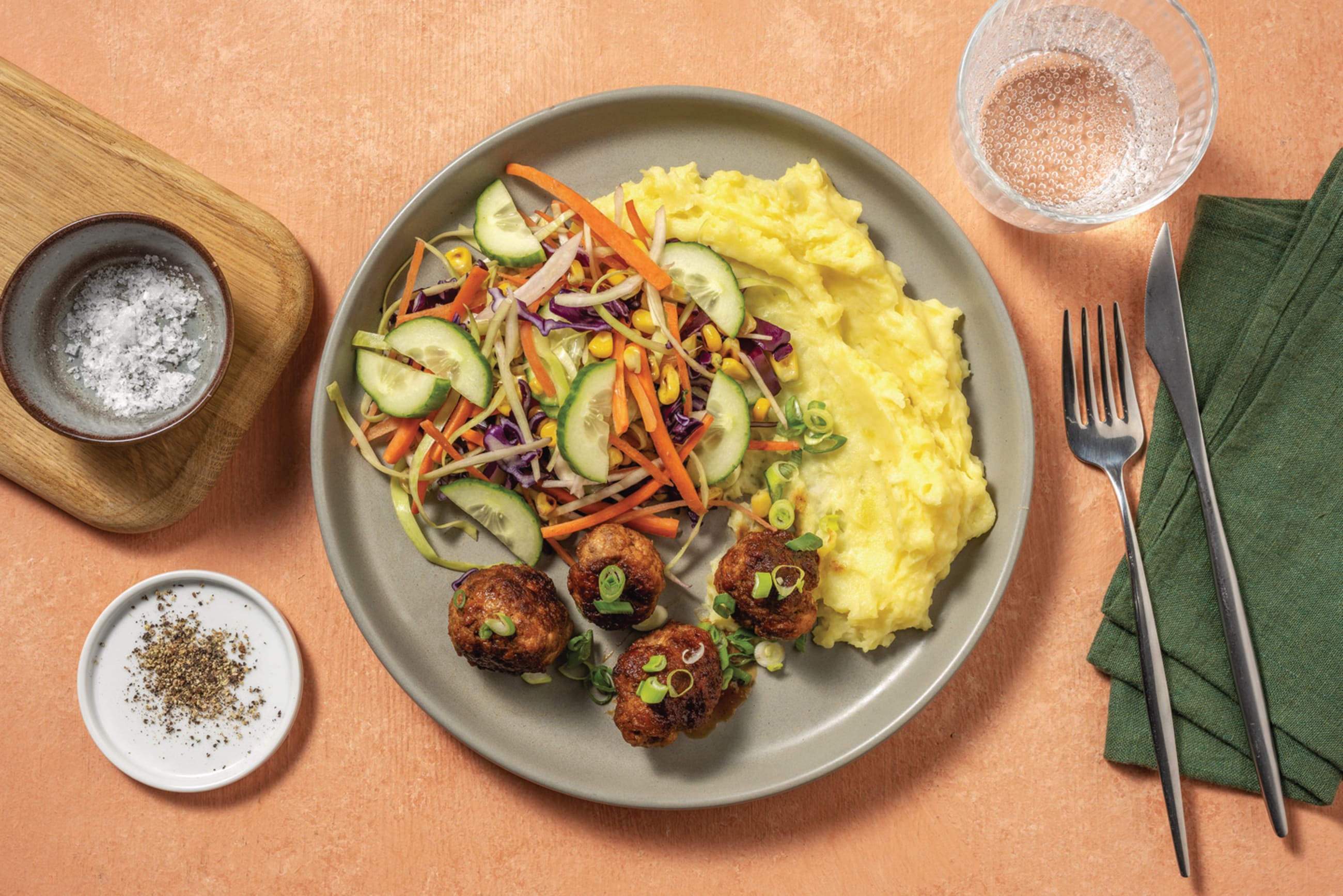 BBQ-Glazed Beef Meatballs Recipe | HelloFresh