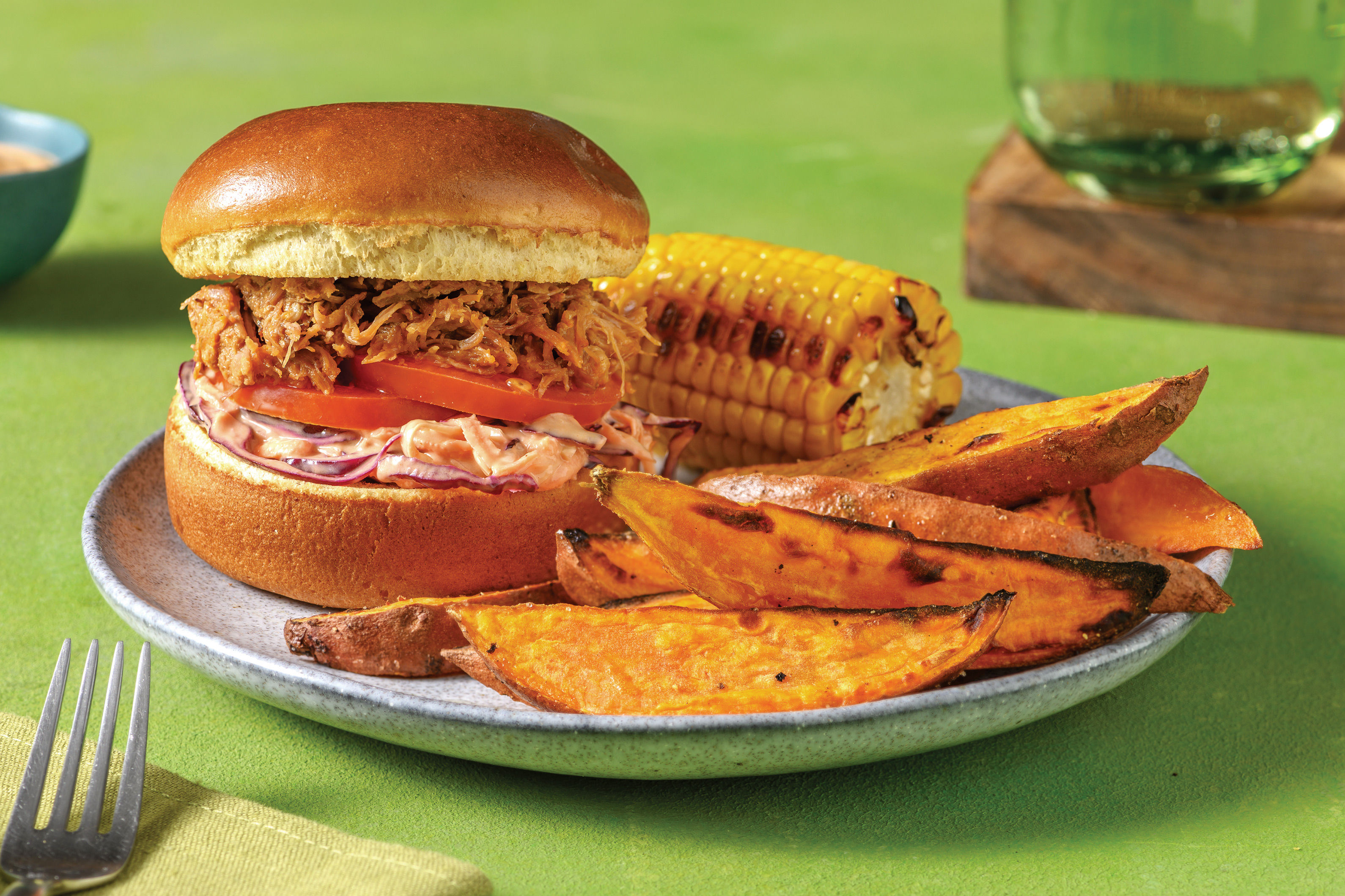 Pulled Pork & Slaw Burger Recipe | HelloFresh