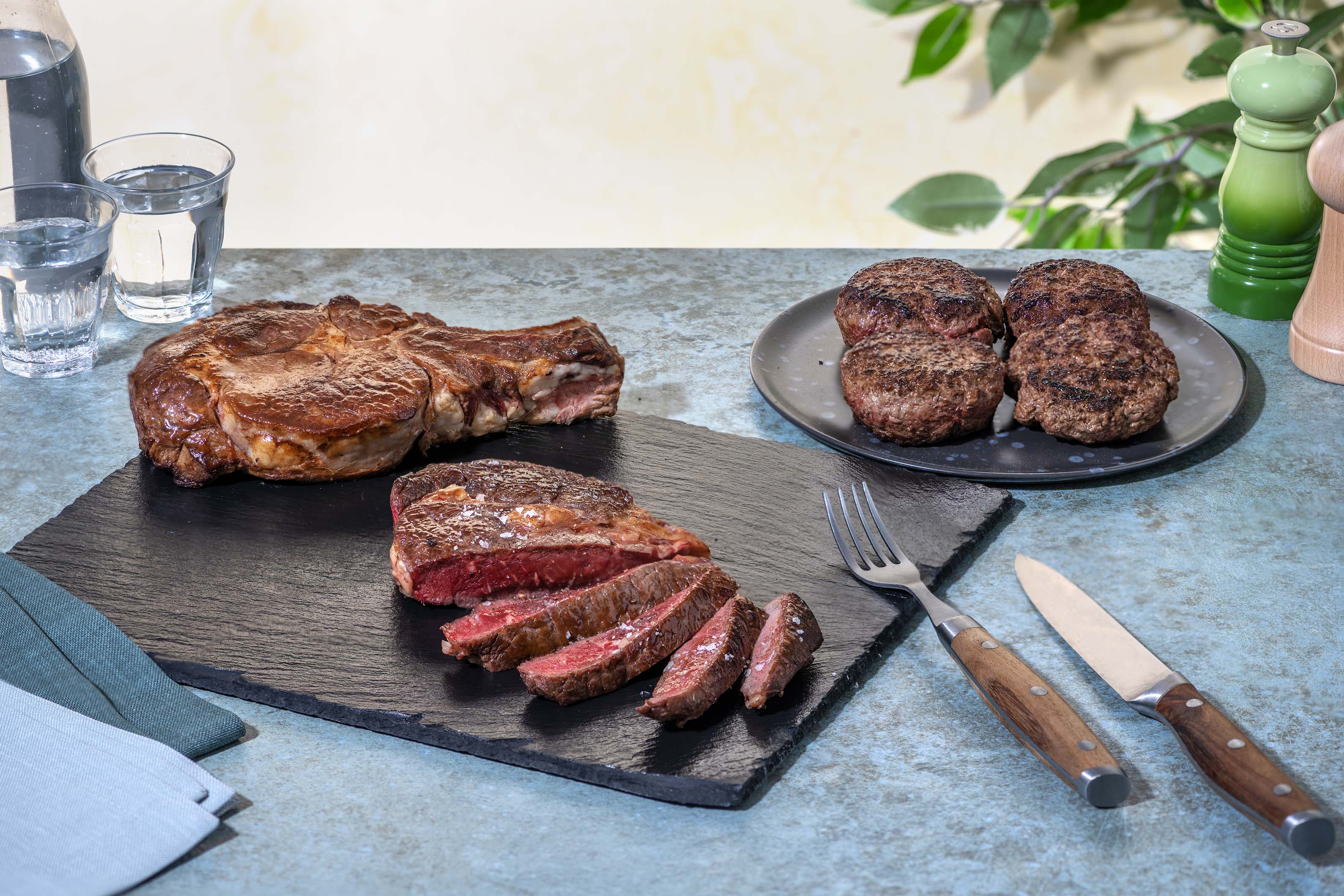 BBQ-trio vlees Recept | HelloFresh