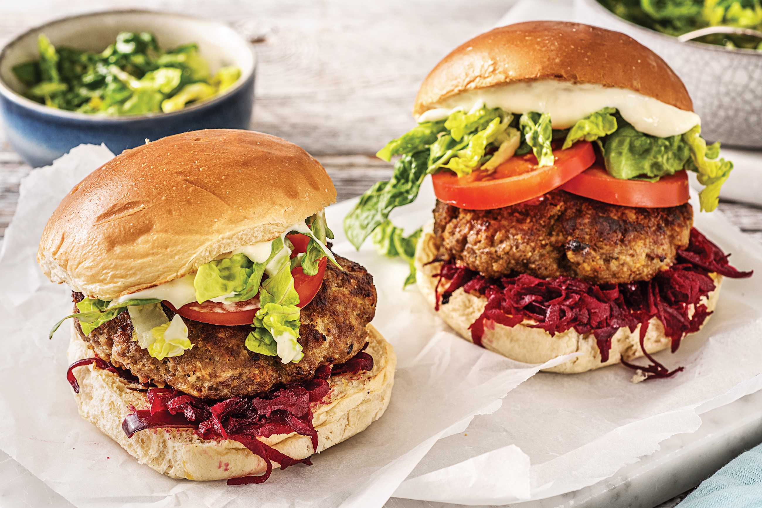 Honey Mustard Beef Burgers Recipe | HelloFresh