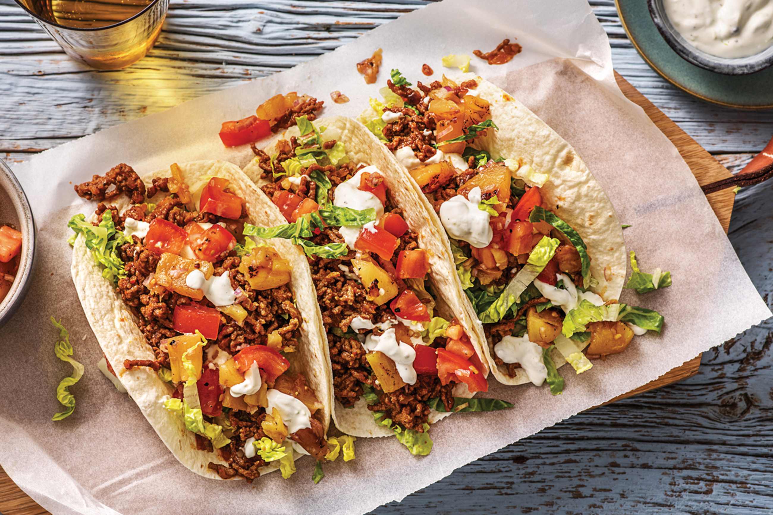 Beef & Pineapple Tacos Recipe | HelloFresh
