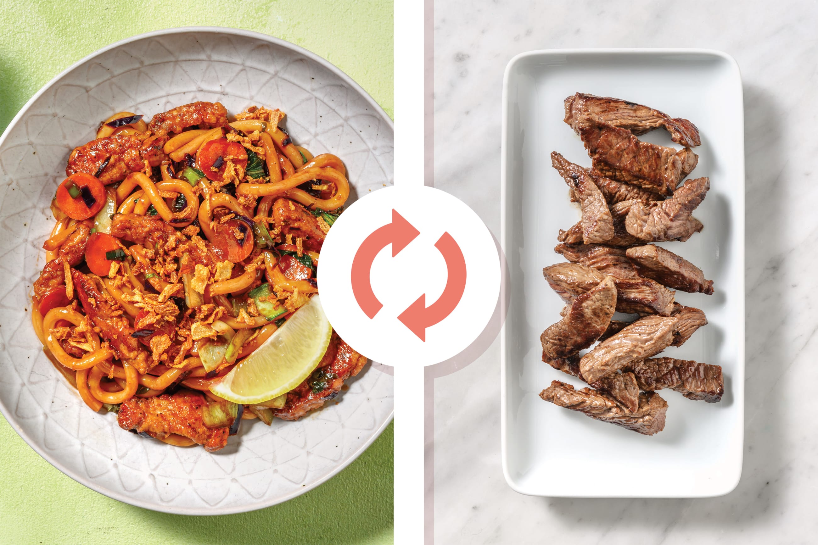 Beef Strip Hawker-Style Noodles Recipe | HelloFresh