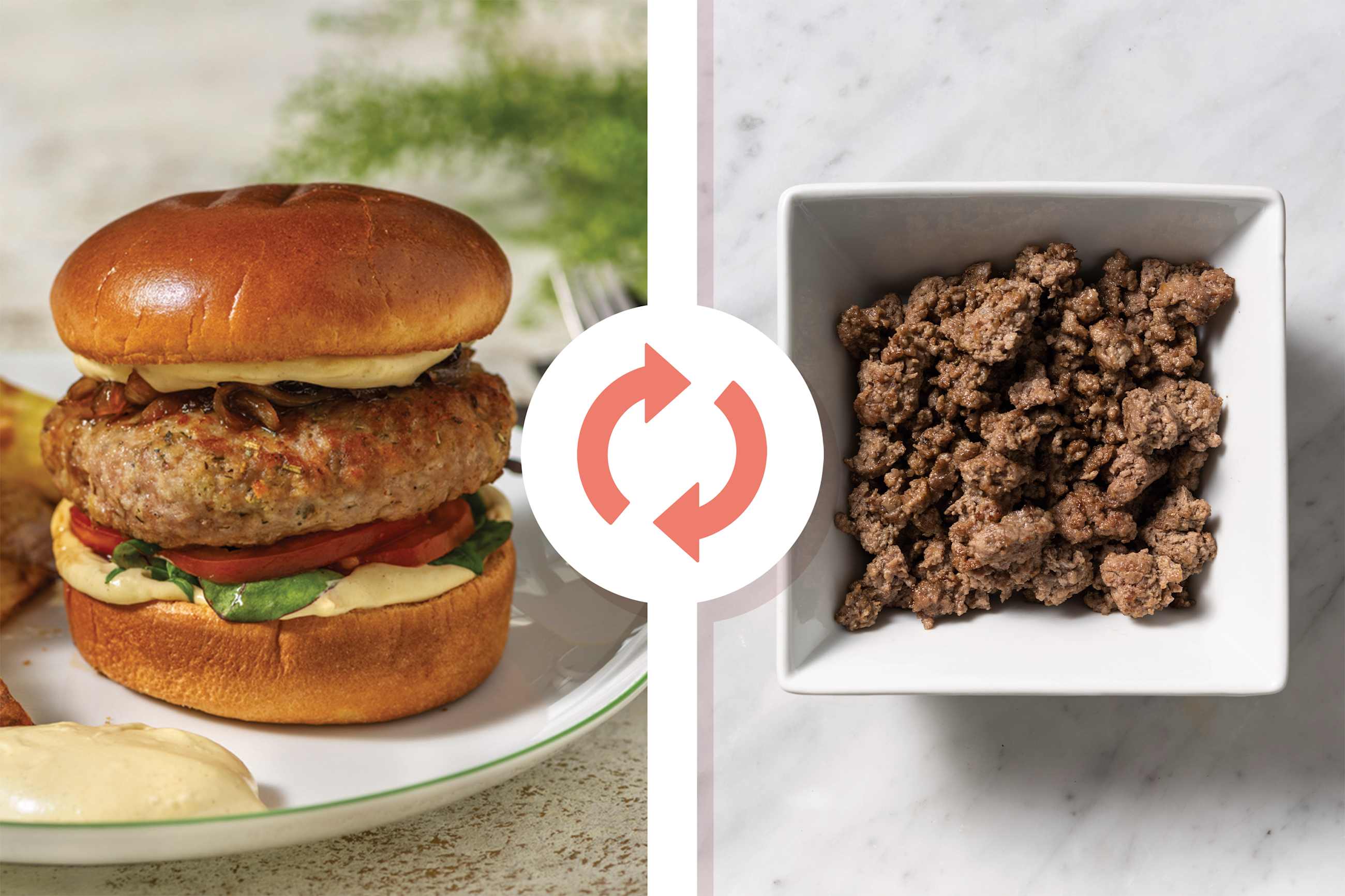 Beef Stuffing Burger Recipe | HelloFresh