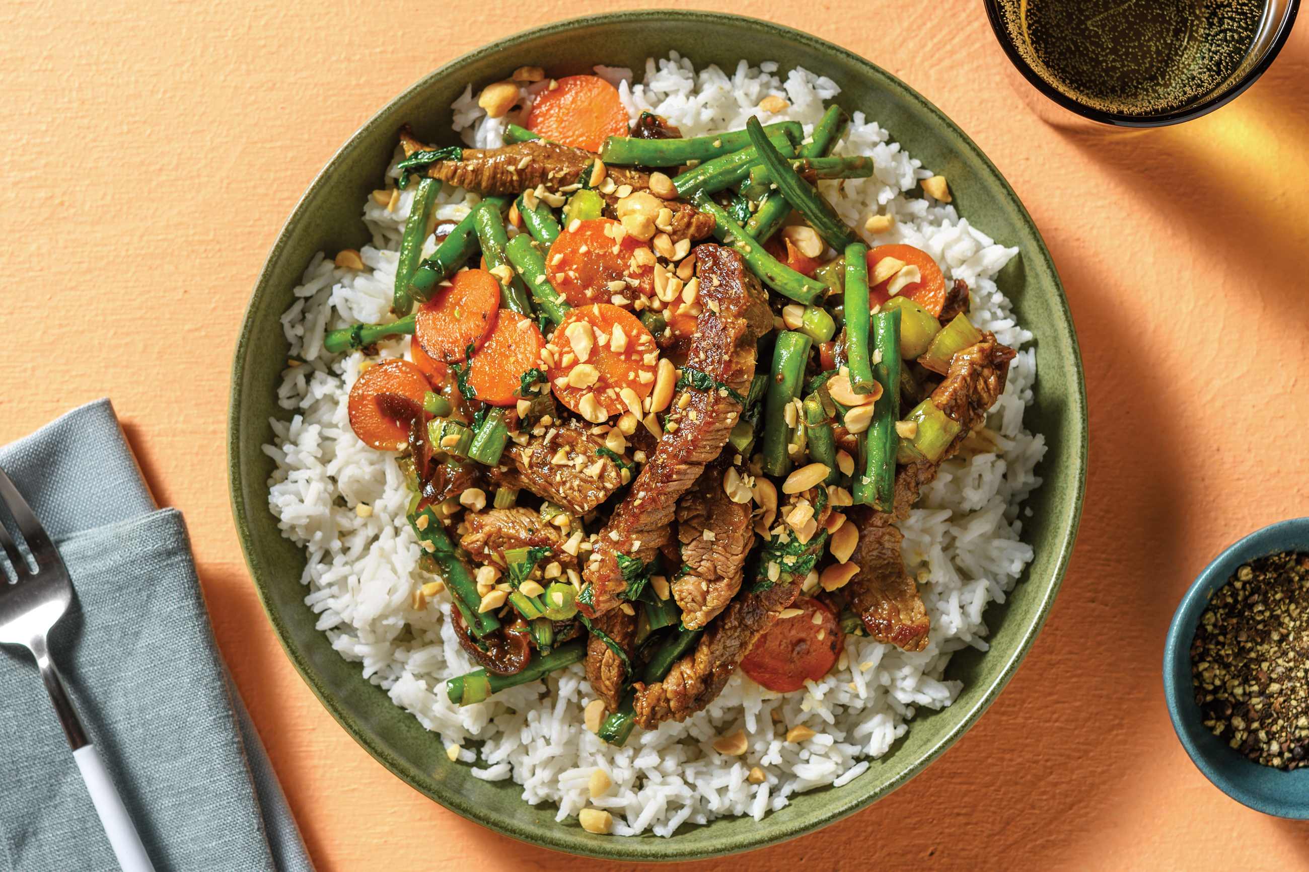 Lemon Pepper Beef Stir-Fry Recipe | HelloFresh