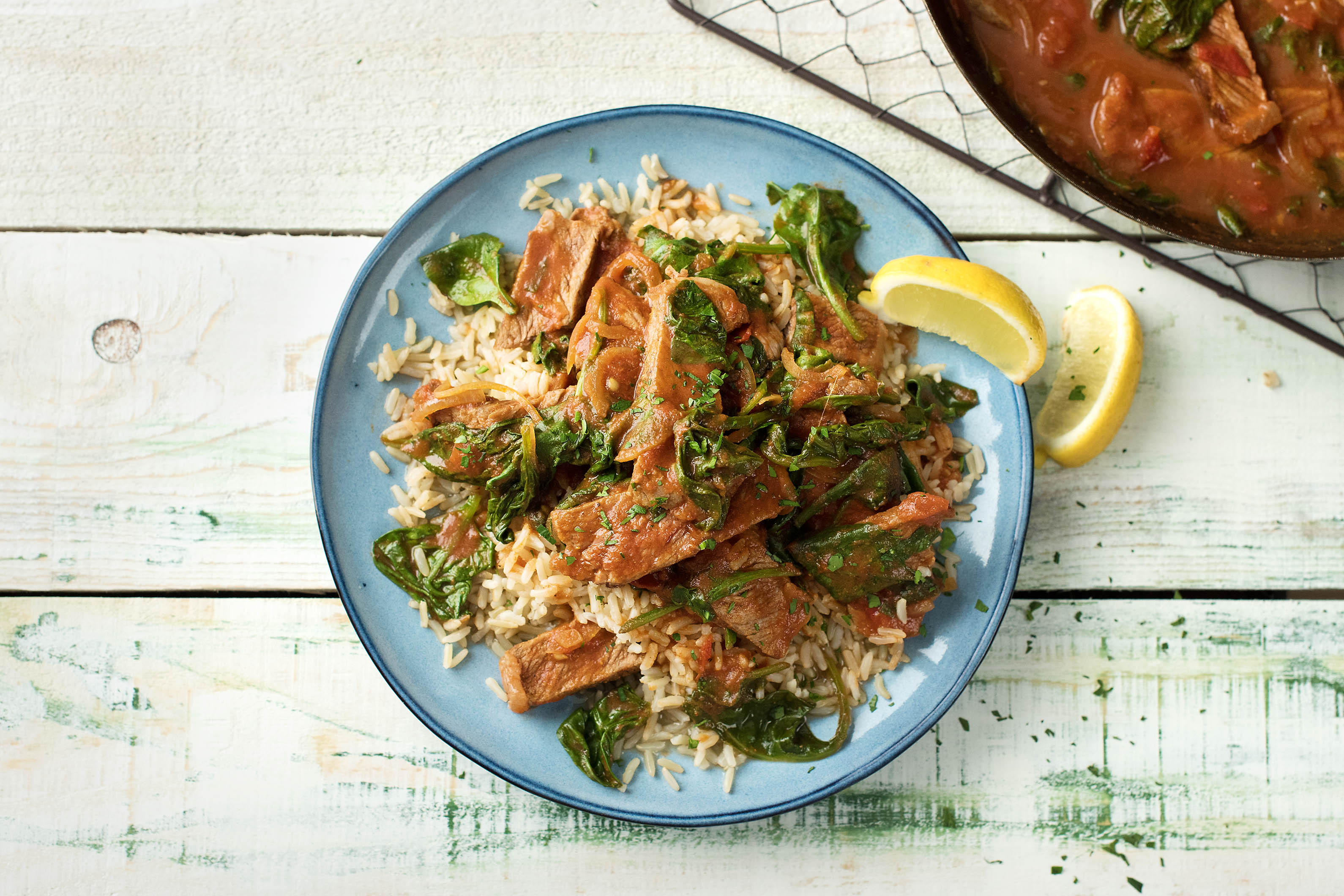 Beef Tomato & Spinach Curry Recipe | HelloFresh