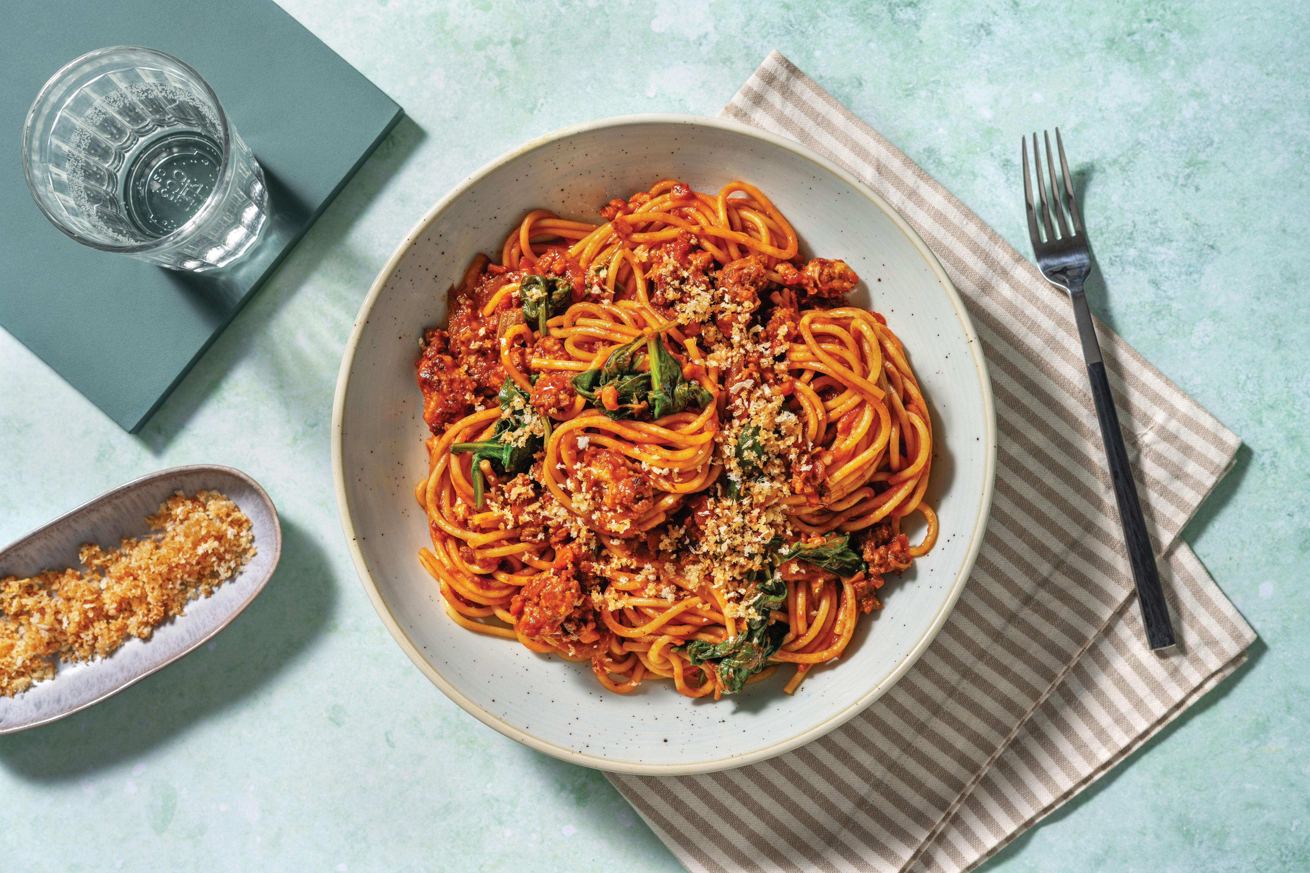 Beef & Veggie Ragu Spaghetti Recipe | HelloFresh