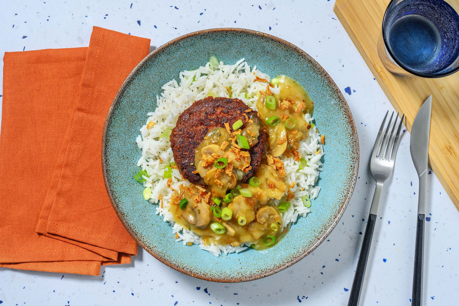Double Beyond Meat® with Rich Veggie Gravy Recipe | HelloFresh
