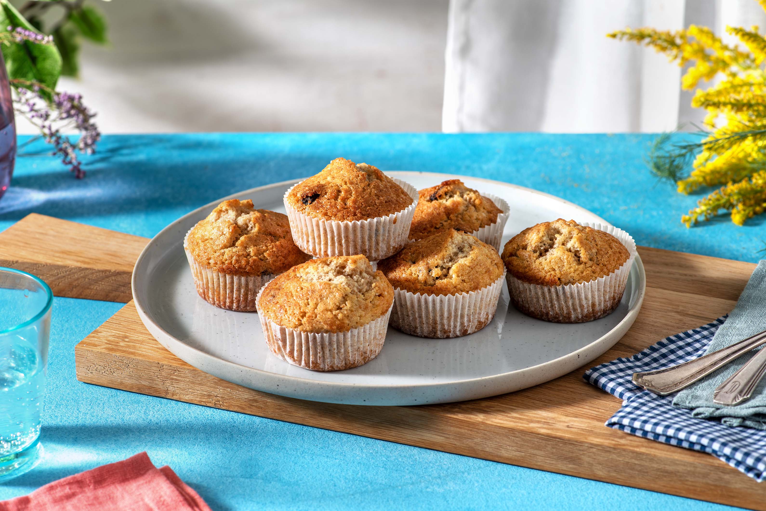 Blueberry and Vanilla Muffin Mix Recipe | HelloFresh