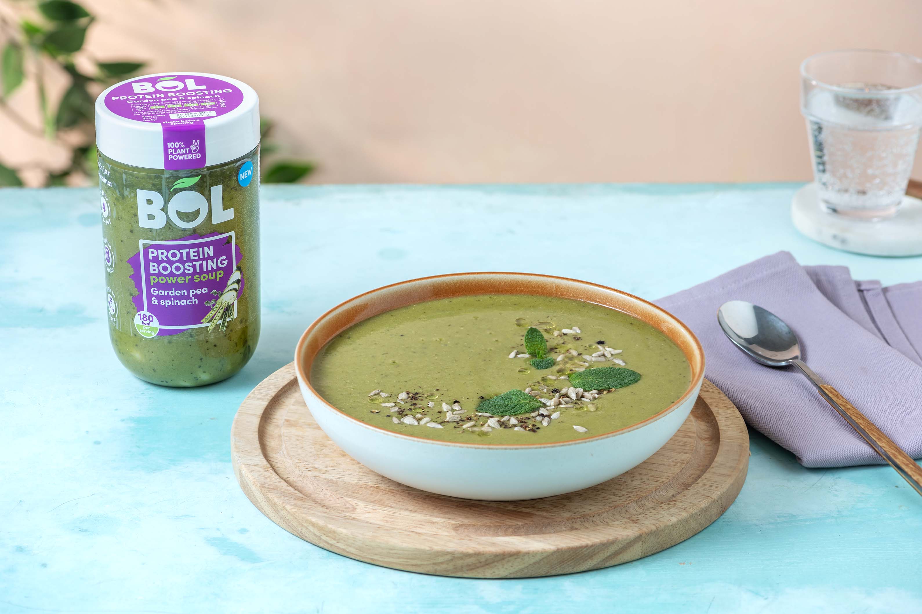 BOL Pea Spinach and Chilli Soup Recipe | HelloFresh