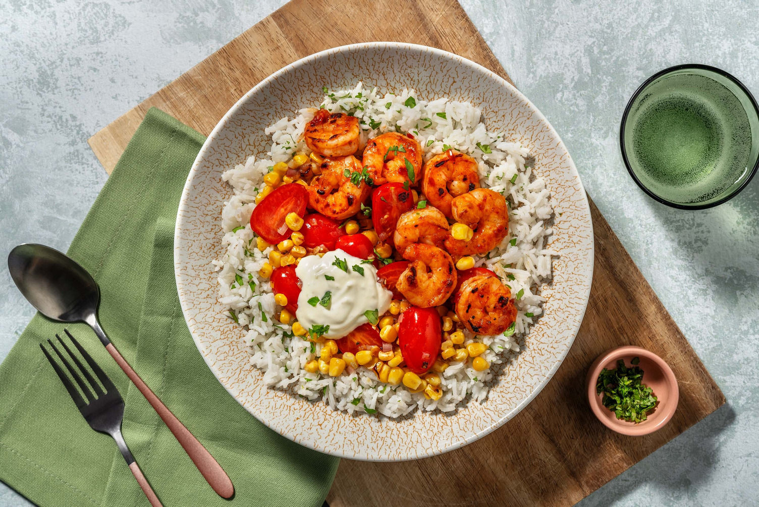 Fiesta Shrimp Bowls Recipe | HelloFresh