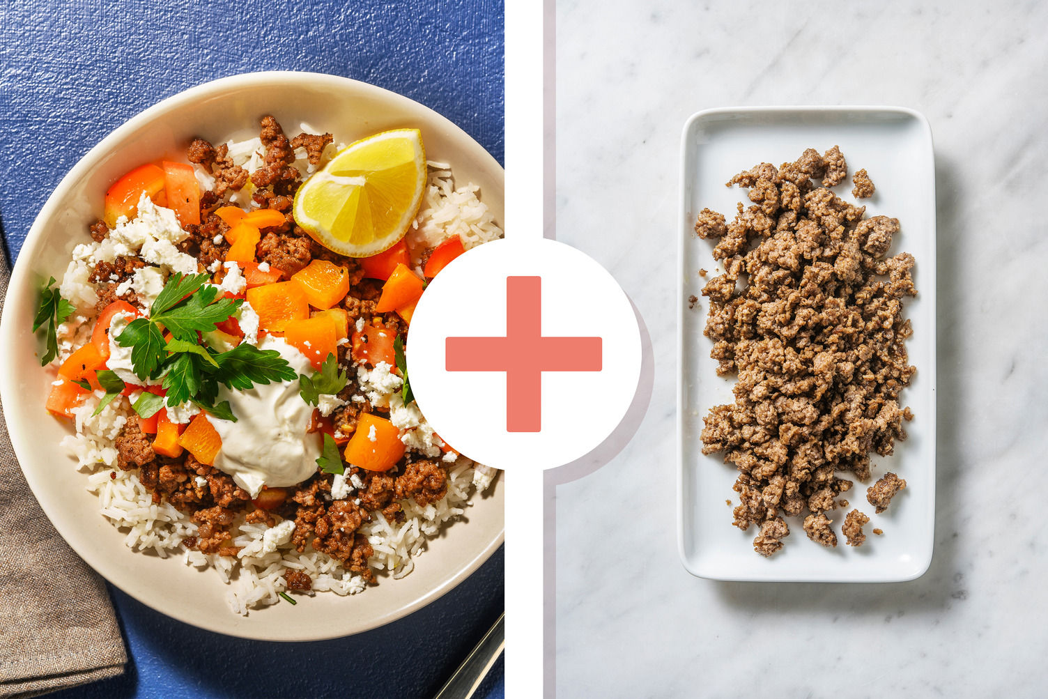 Kofta-Inspired Double Beef Bowls Recipe | HelloFresh