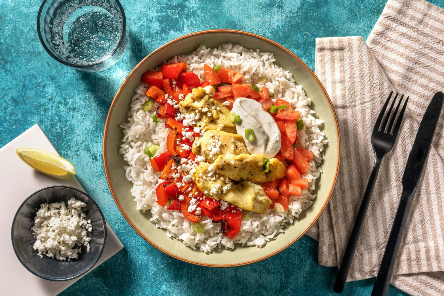 Greek-Inspired Chicken Bowls Recipe | HelloFresh