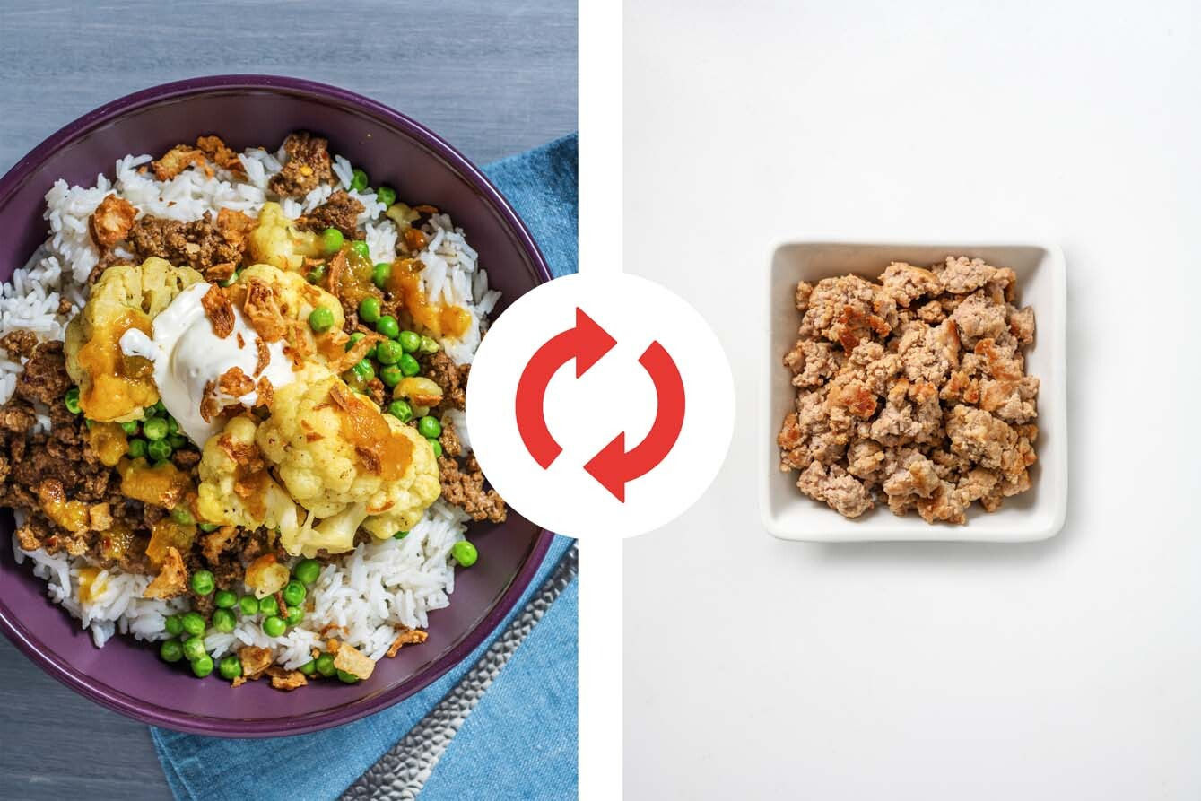 Curried Chicken Samosa-Style Bowls Recipe | HelloFresh