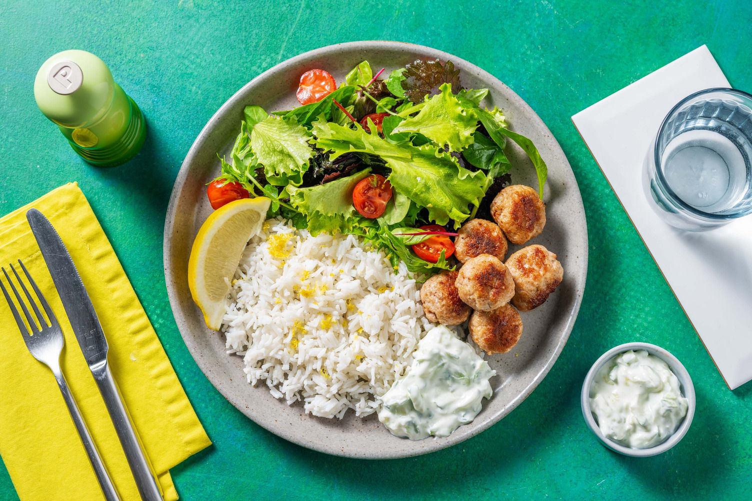 Greek-Style Turkey Meatballs Recipe | HelloFresh