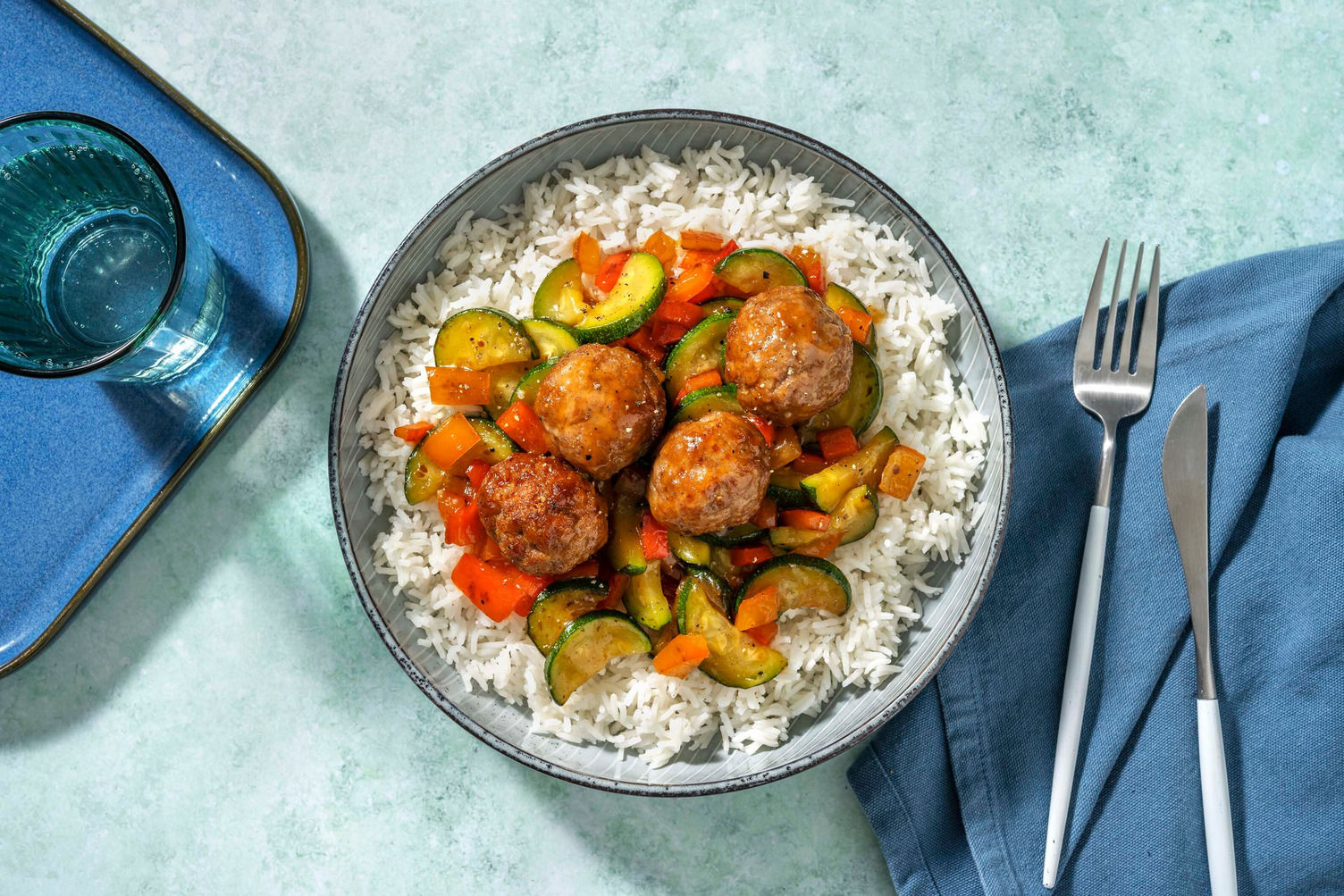 Chicken Meatballs in Apricot Sauce Recipe | HelloFresh