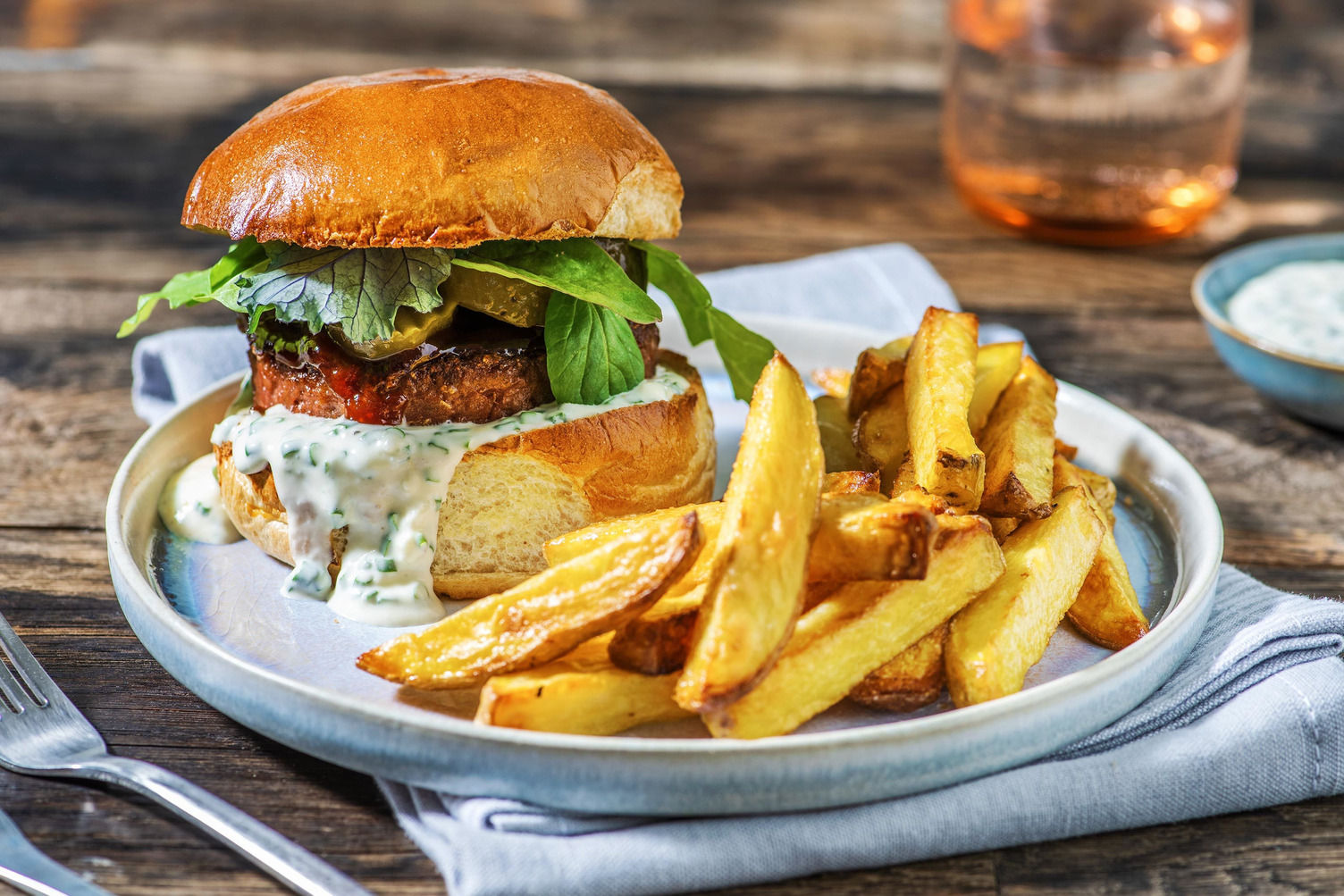 BBQ Ranch Burger Recipe | HelloFresh