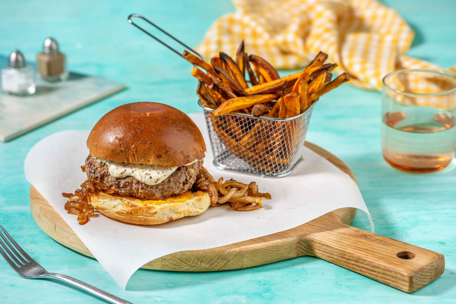 Retro Burger Recipe | HelloFresh