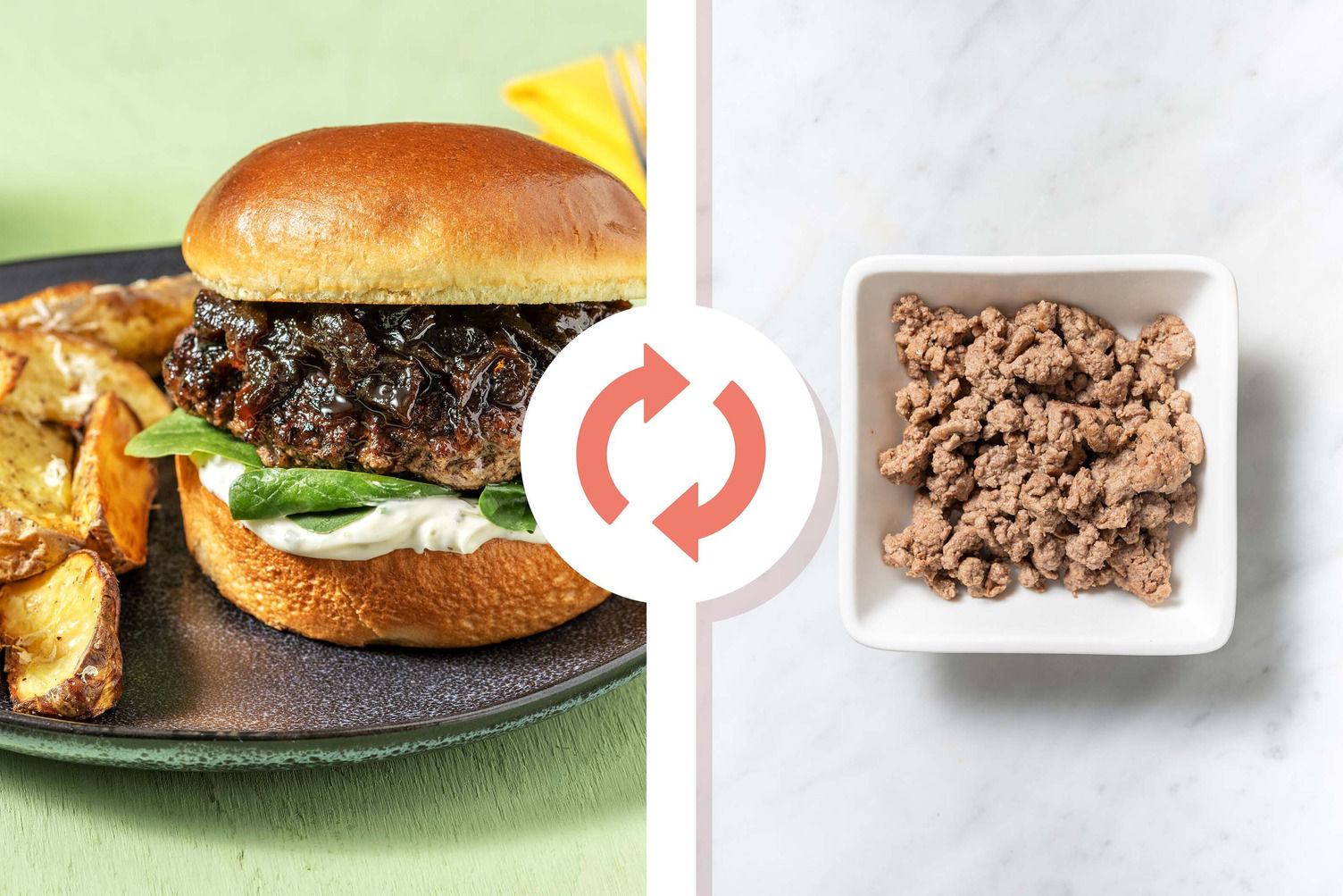 Italian-Inspired Bison Burgers Recipe | HelloFresh