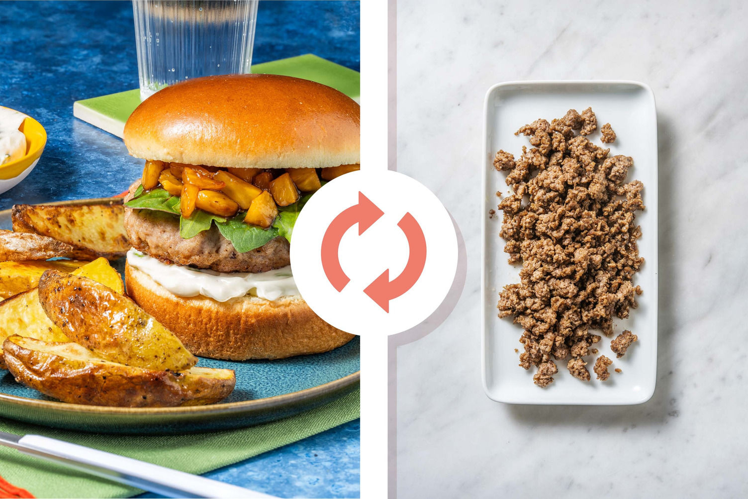 Hawaiian-Inspired Beef Burgers Recipe | HelloFresh