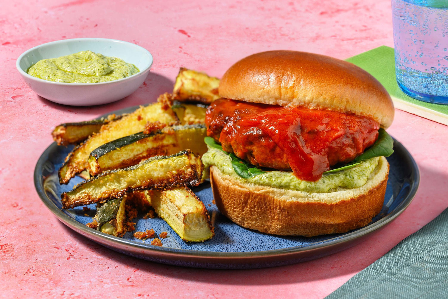 Homestyle Beef Parm Burgers Recipe | HelloFresh