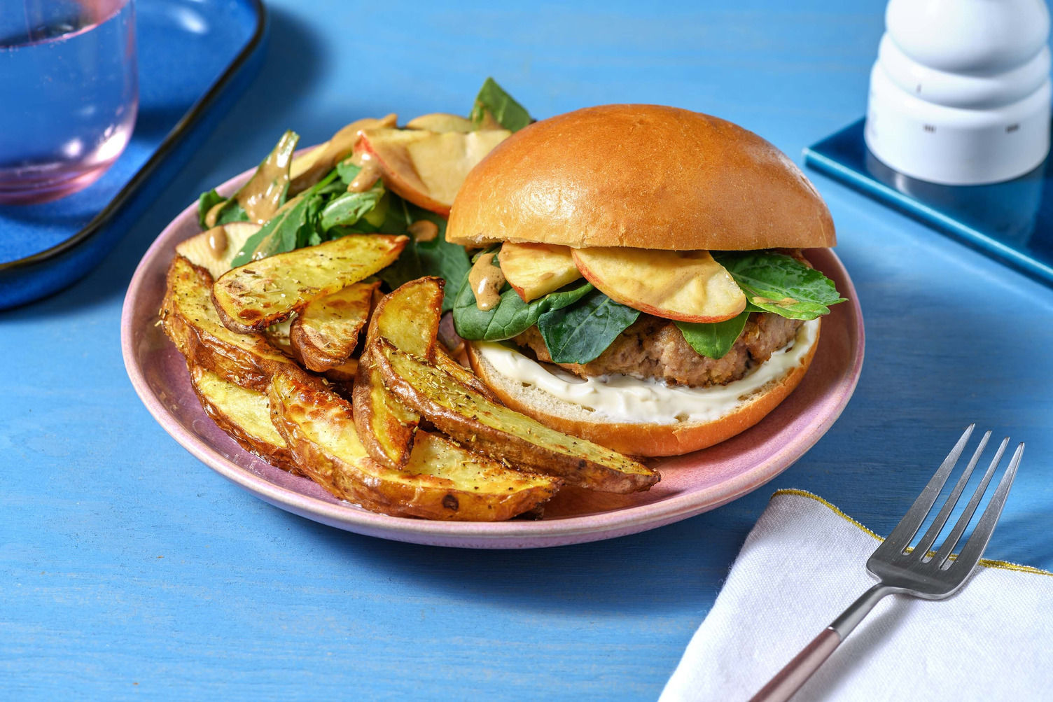 Pork and Apple Burgers Recipe | HelloFresh