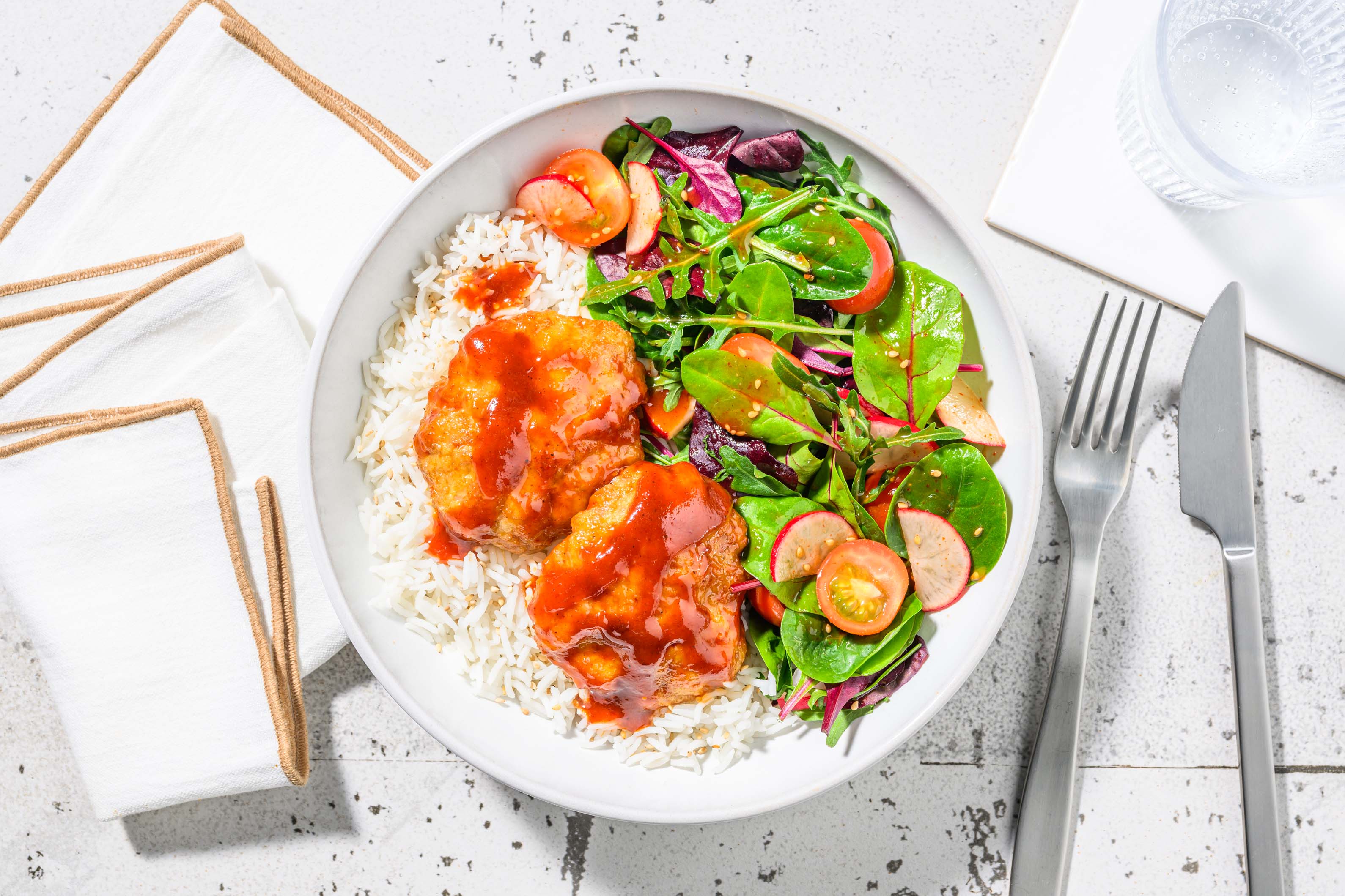 Cal Smart Asian-Style Beyond Meat® Patties Recipe | HelloFresh