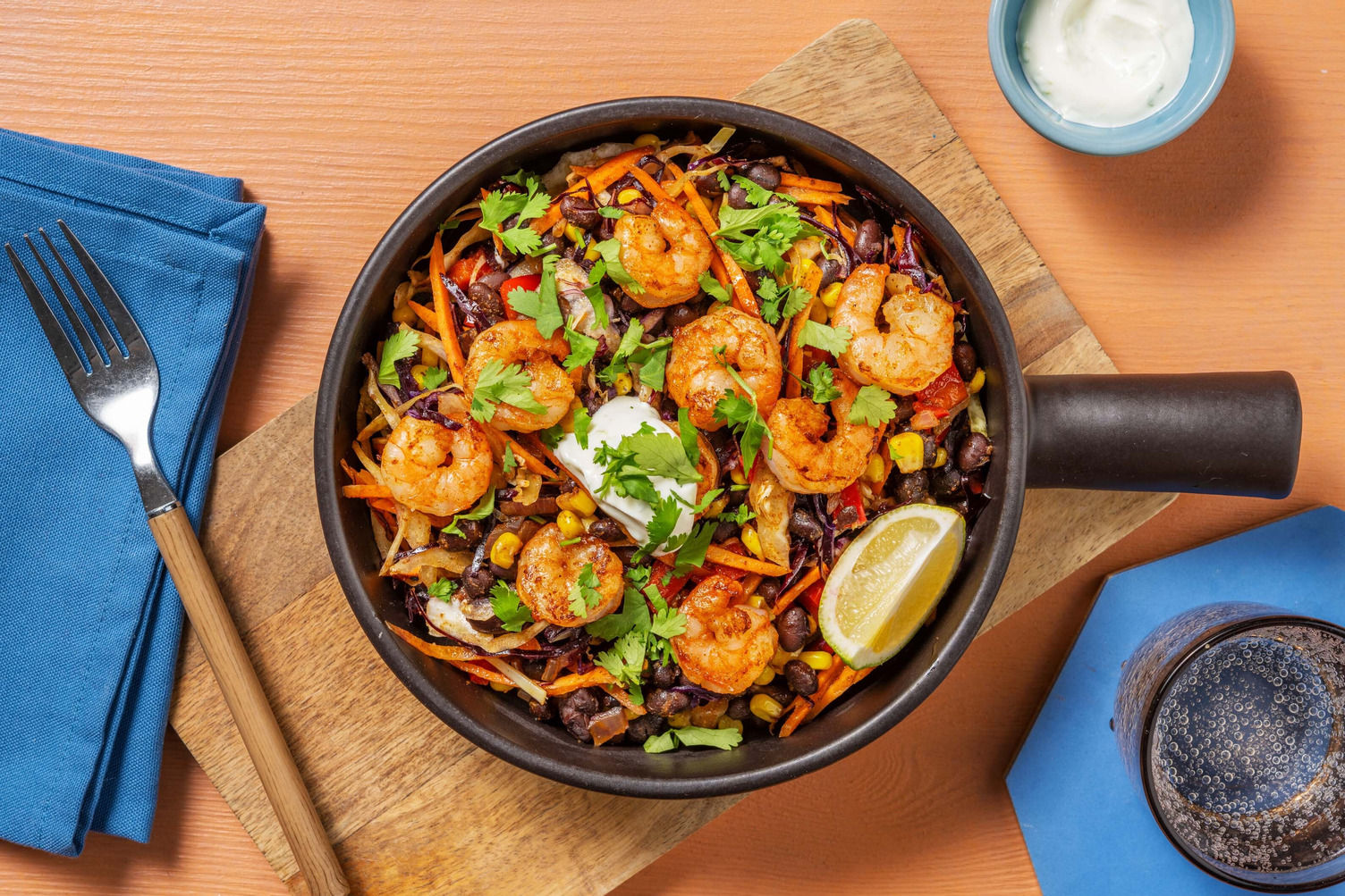 Cal Smart Tex-Mex Shrimp Bowls Recipe | HelloFresh