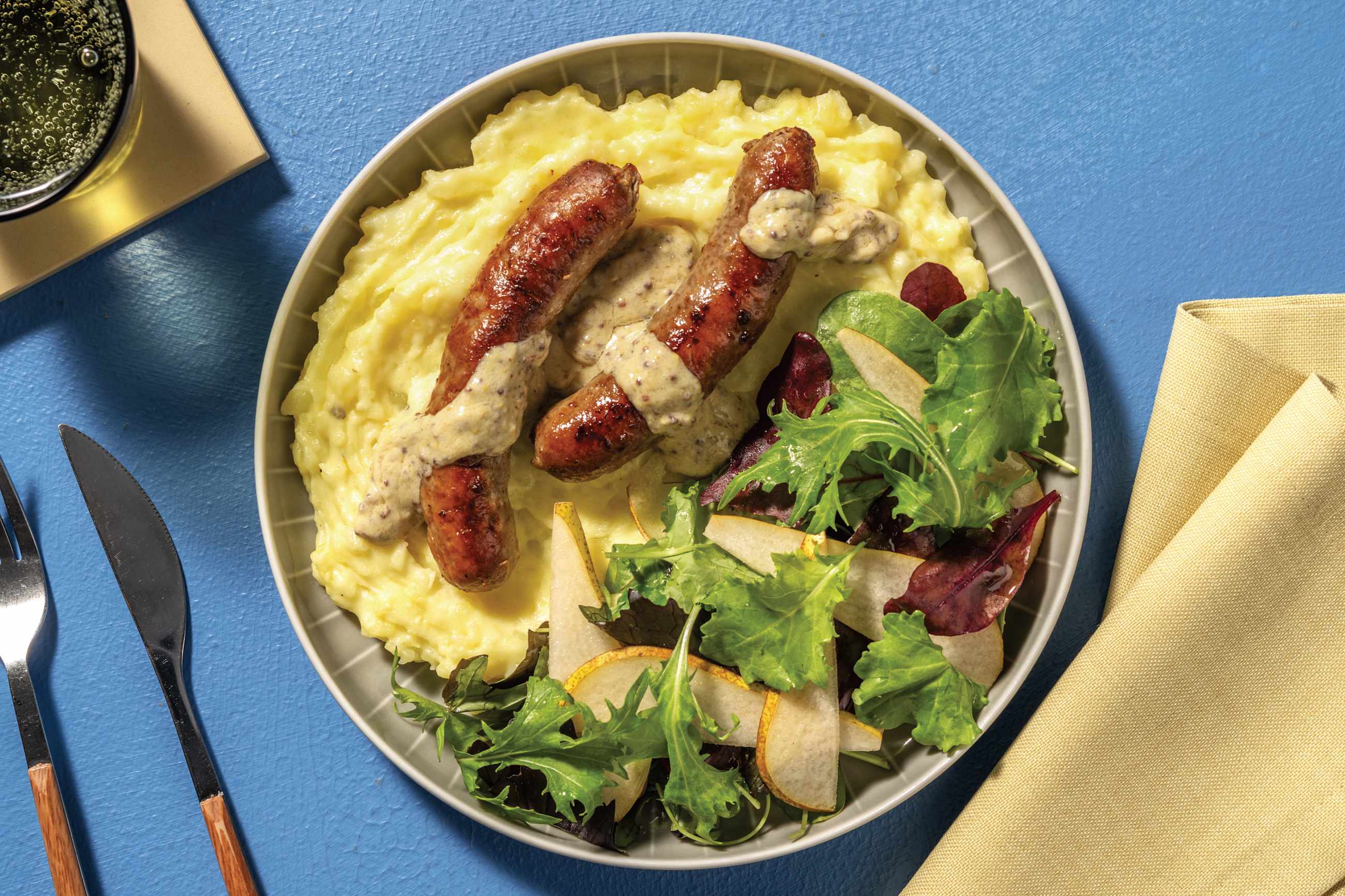 Beef Bangers & Mash Recipe | HelloFresh