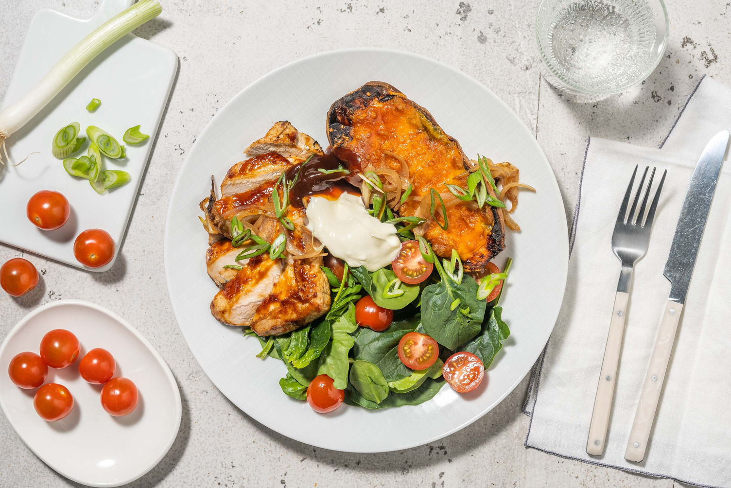 Carb Smart BBQ Tofu Plate Recipe | HelloFresh